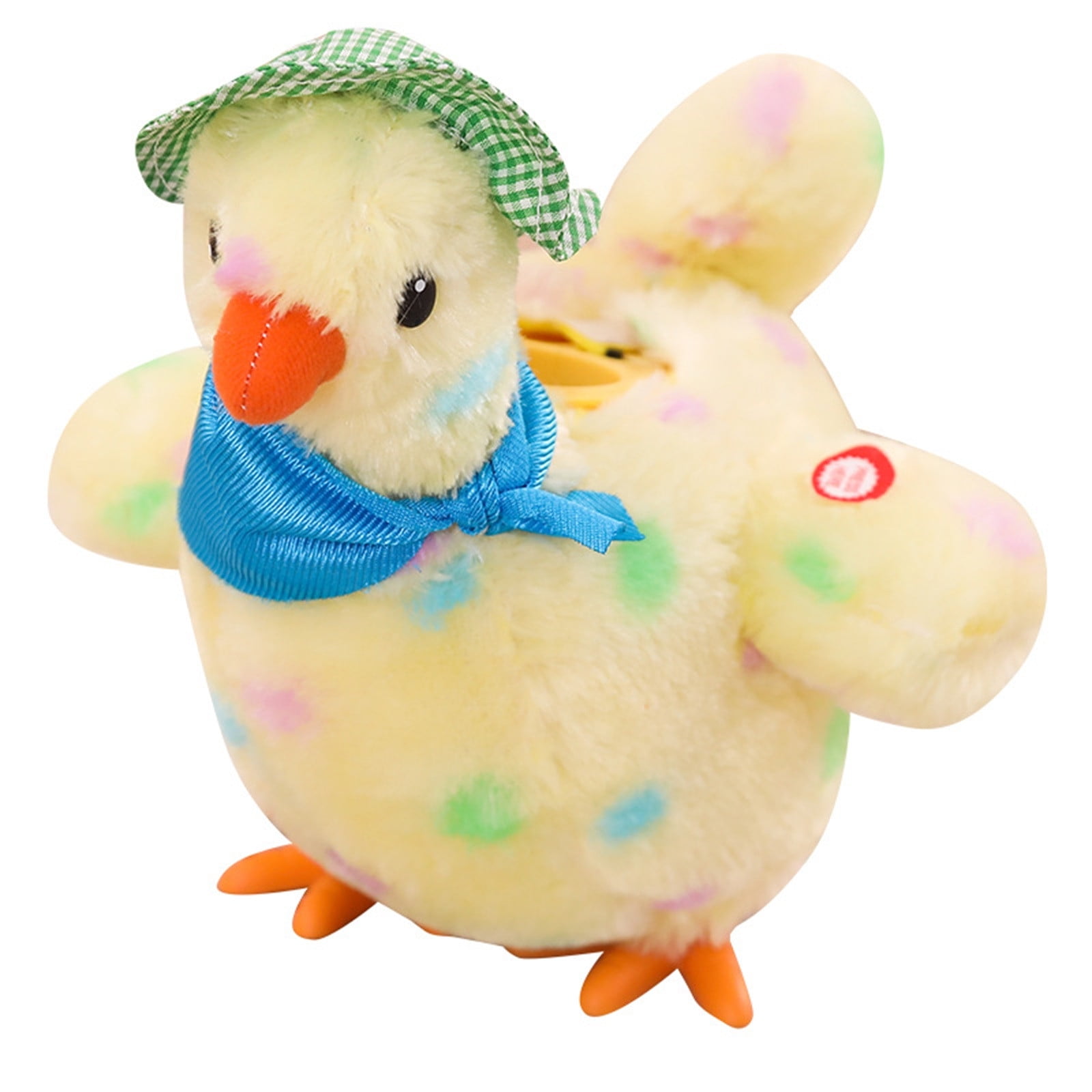 Kid Toyadorable Plush Chicken Toy With Hat And Scarf Soft And Cuddly ...