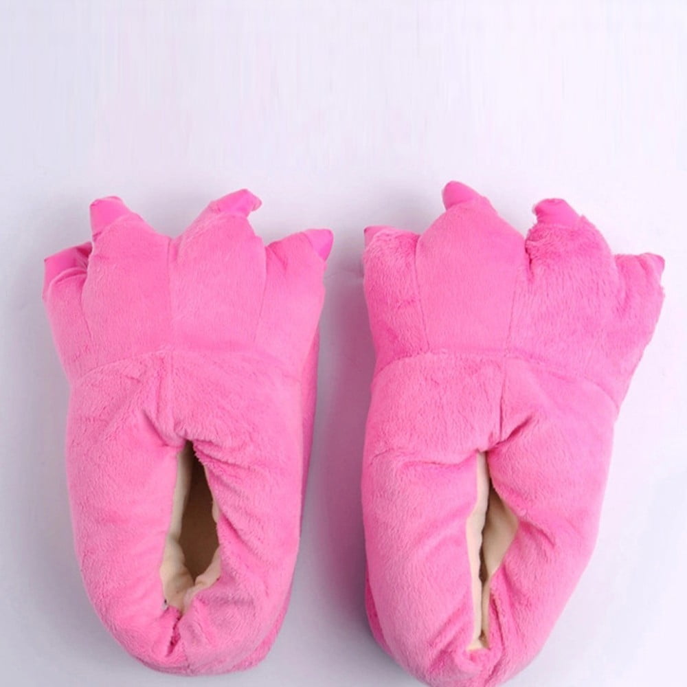 Kid Warm Girls Animal Slippers Shoes Winter Baby Indoor Baby Shoes ...