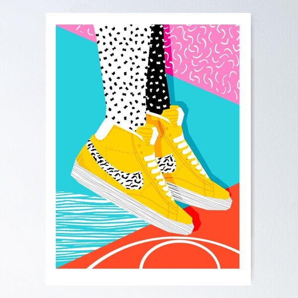 Kid You Not - Memphis Retro Shoes Fashion Throwback 80S Style Trends ...