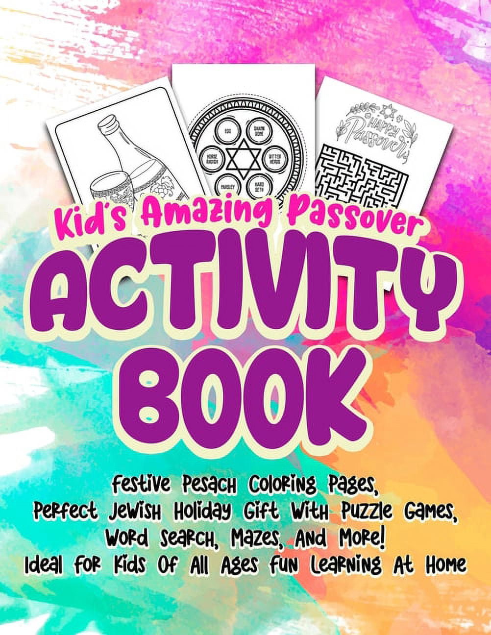 Kid's Amazing Passover Activity Book - Walmart.com