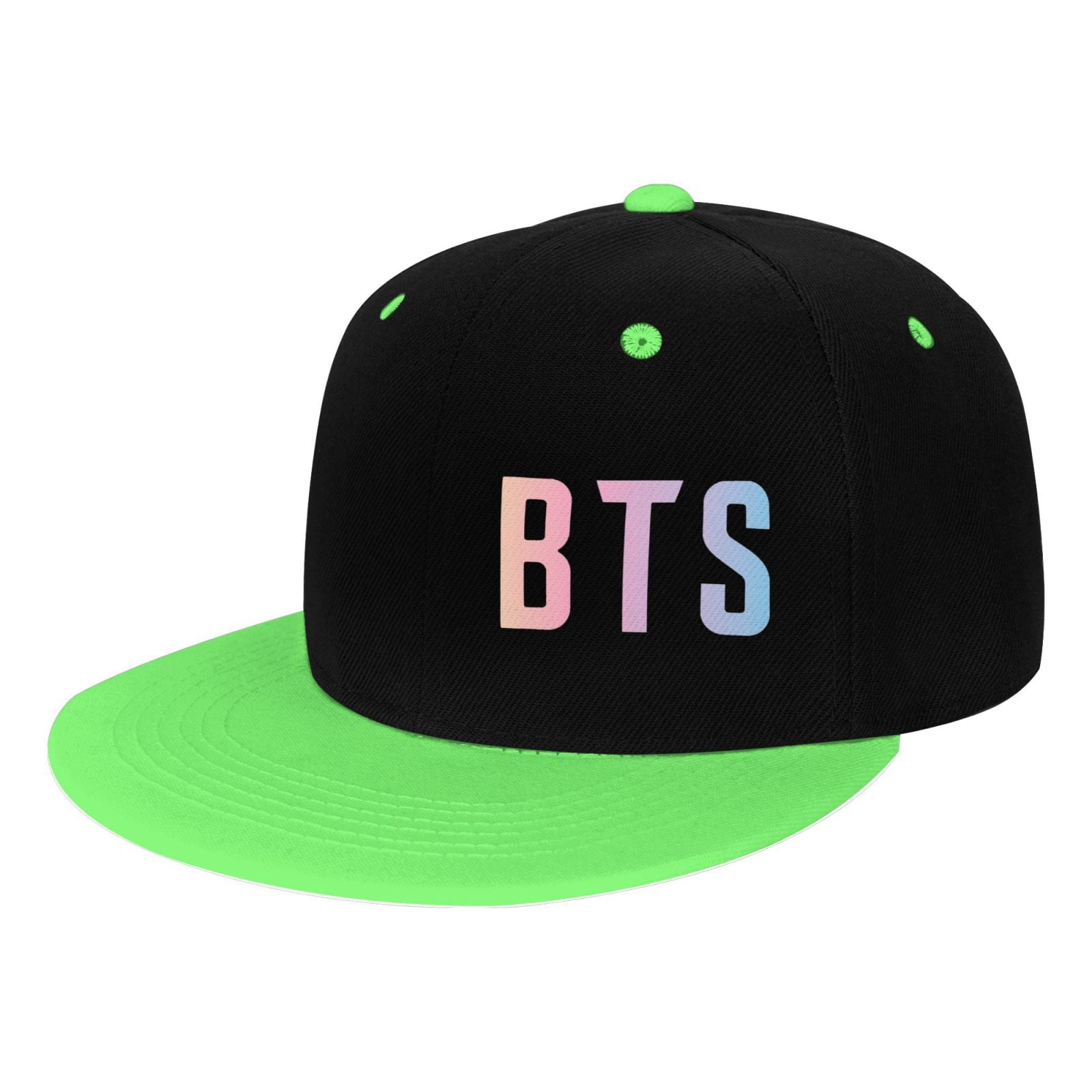 Kid's BTS(92) Baseball Cap Adjustable Hip Hop Hat Flat Brim Breathable ...