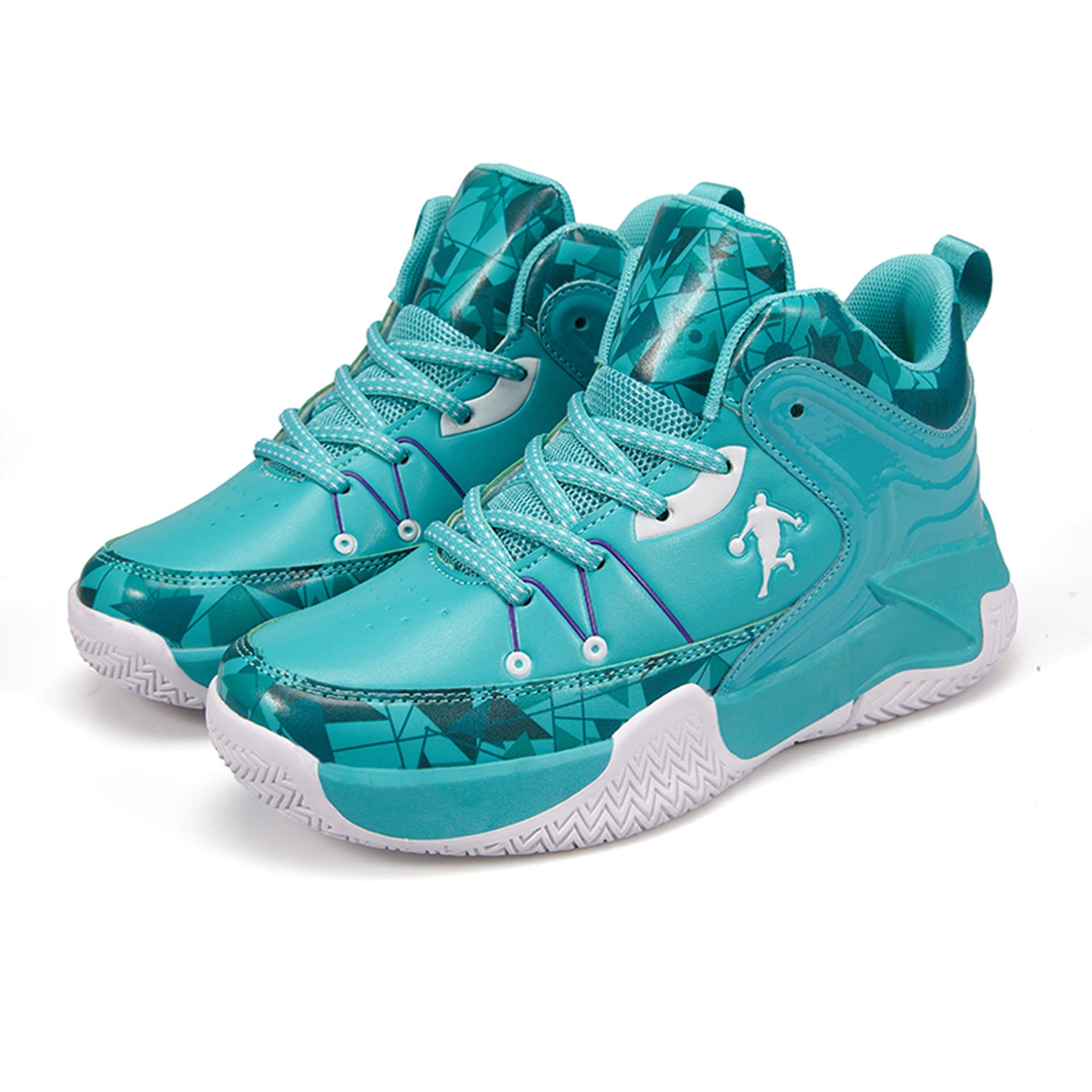 Kid's Basketball Shoes Boys Sneakers Girls Trainers Comfort High Top ...