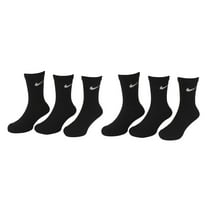 Nike Unisex Dri-Fit Cushioned Crew Training Socks, Large, 6 Pair, White for Women - Walmart.com