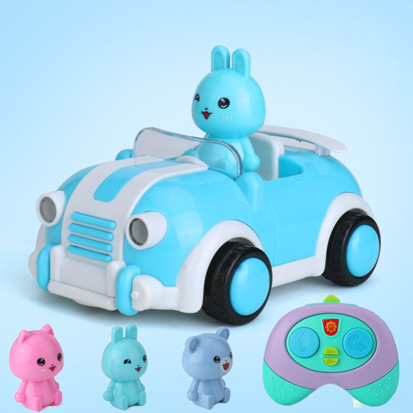Kid's Cartoon Remote Control Car Toy,Fun Push-Button Toy Car,With ...