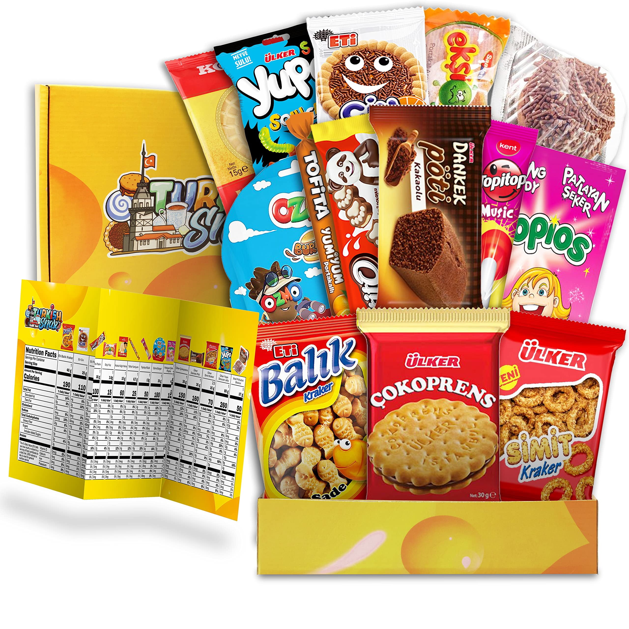 Kid’s Choice International Snack Box | Premium Turkish Gourmet Snacks ...