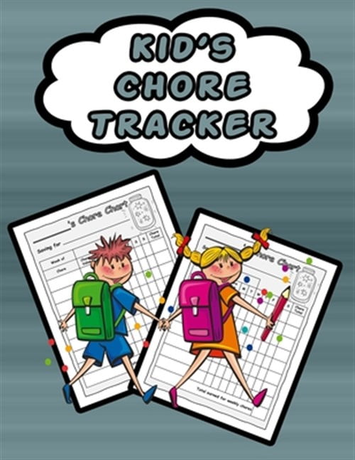 Pre-Owned Kid's Chore Tracker: 110 Pages, 13 Months of Weekly Chores ...