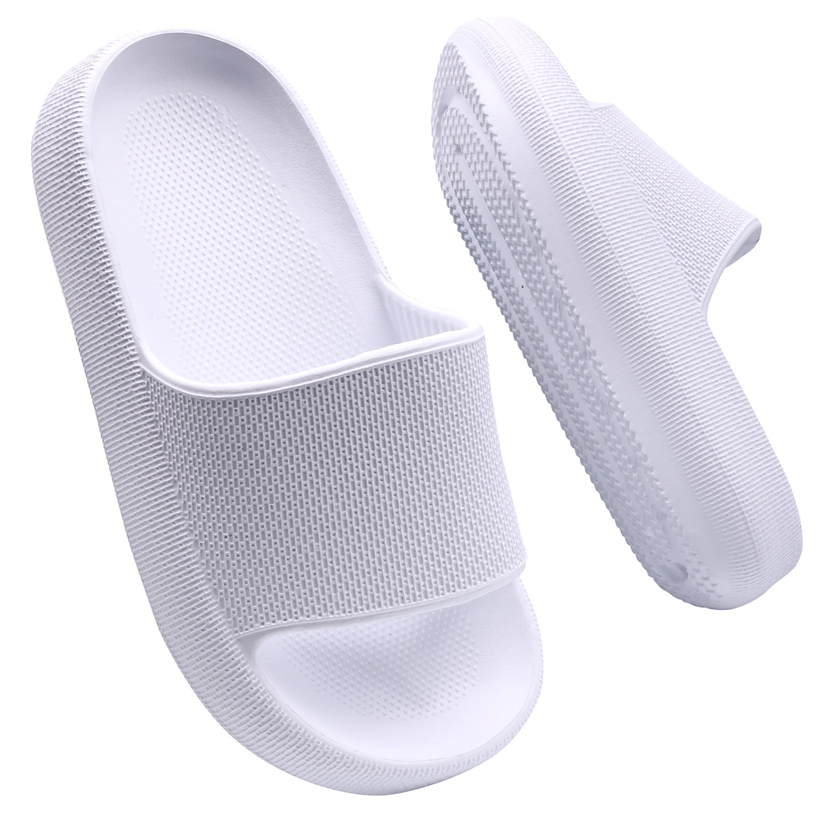 Kid's Cloud Slides Girls Boys Comfort Non-Slip Thick Sole Pillow ...