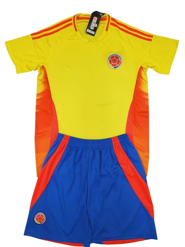 Kid's | Colombia Home Kit 24/25 Futbol Sports Soccer Set -T-Shirts ...