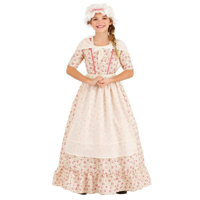 Kid's Colonial Girl Costume - Walmart.com