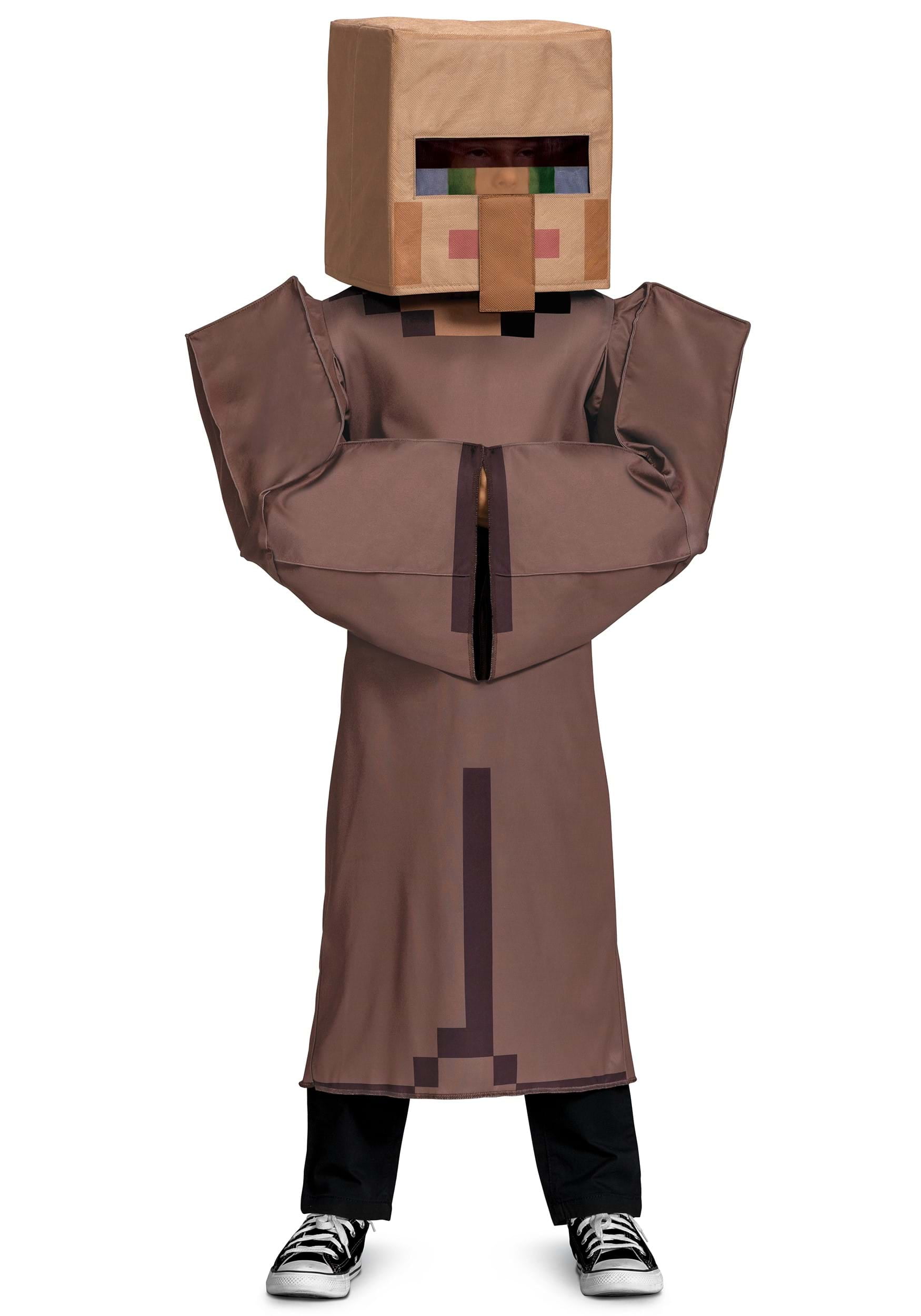 Kid's Deluxe Minecraft Villager Costume - Walmart.com
