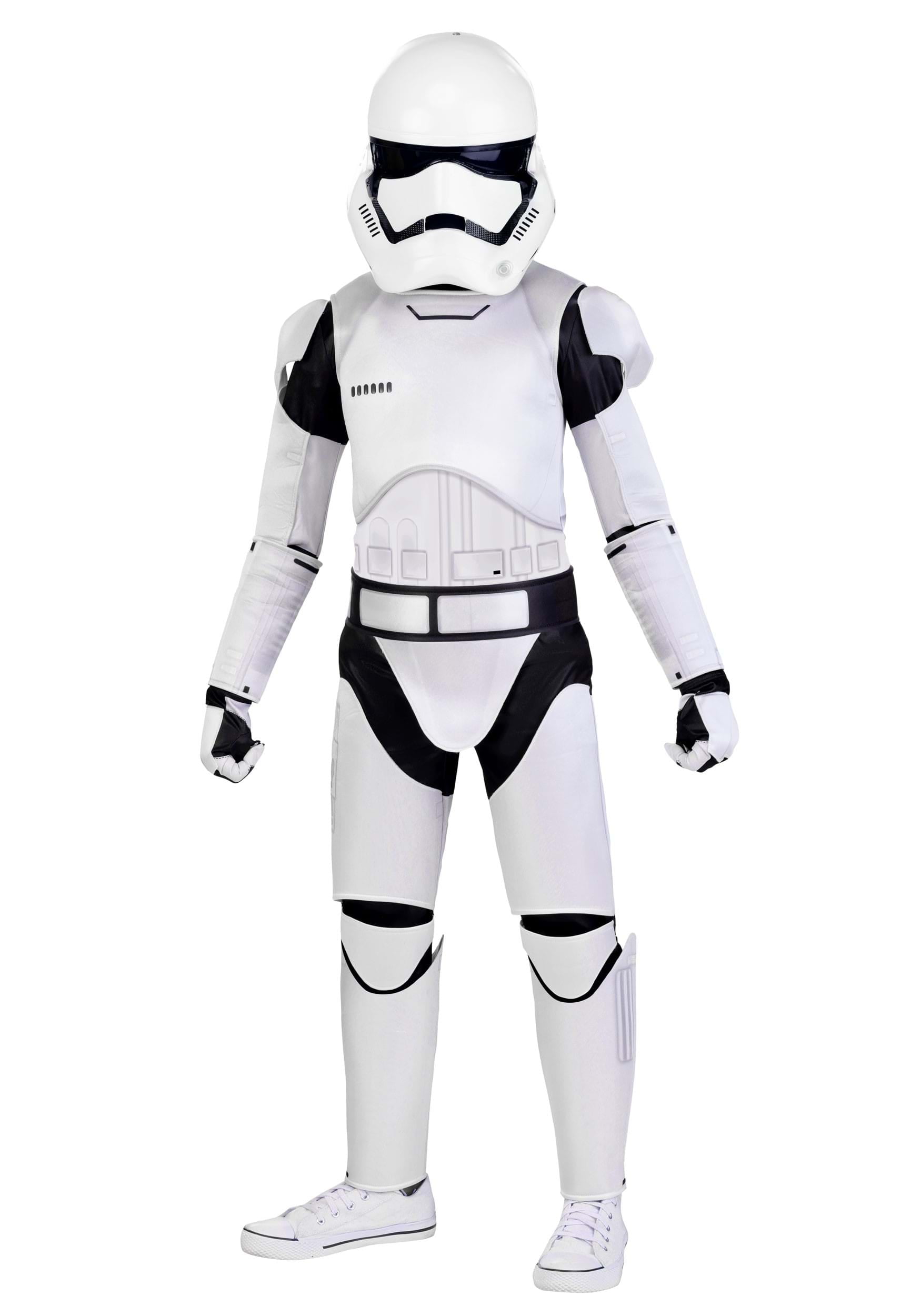 Kid's Deluxe Star Wars First Order Stormtrooper Costume - Walmart.com