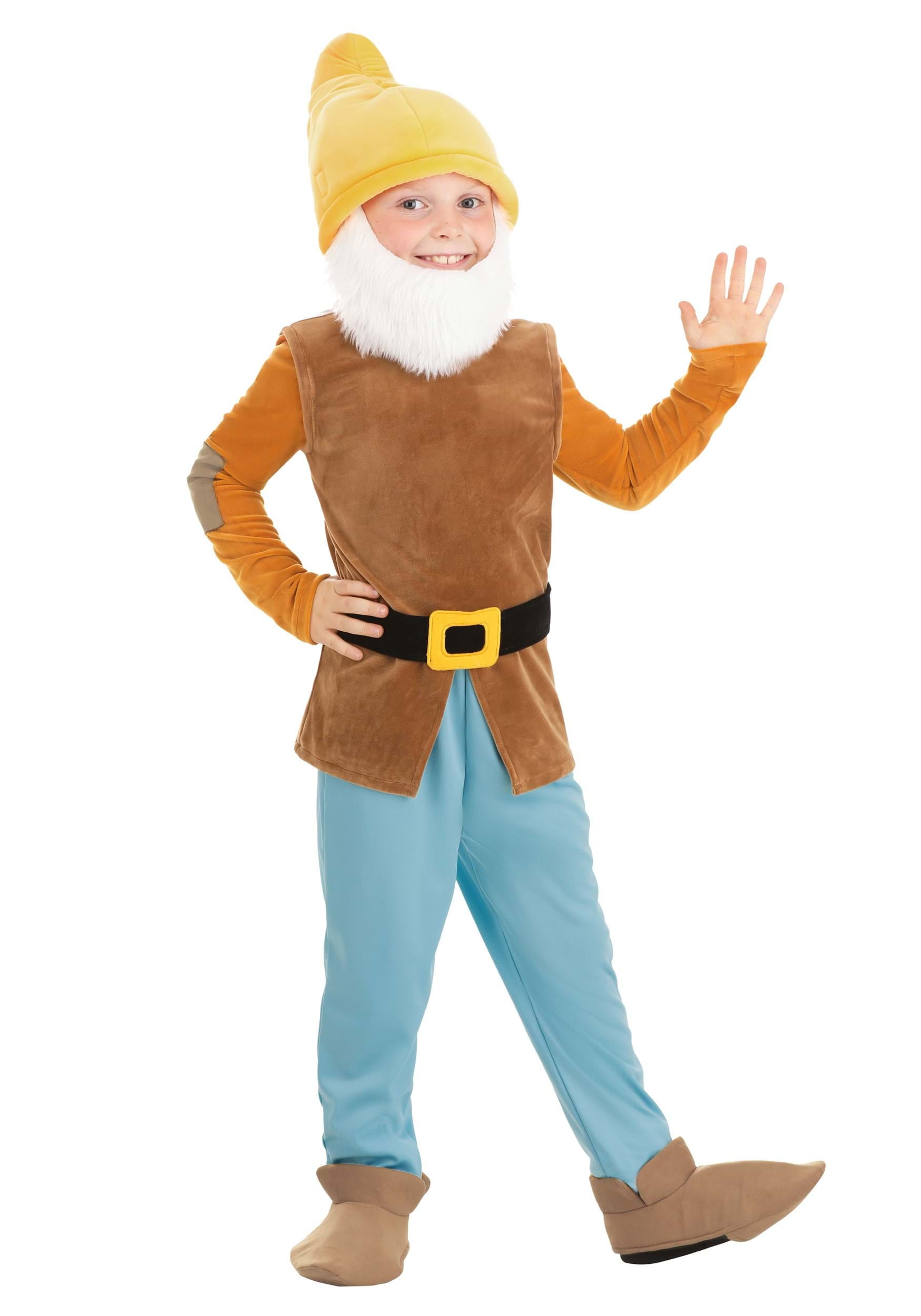 Kid's Disney Happy Dwarf Costume - Walmart.com