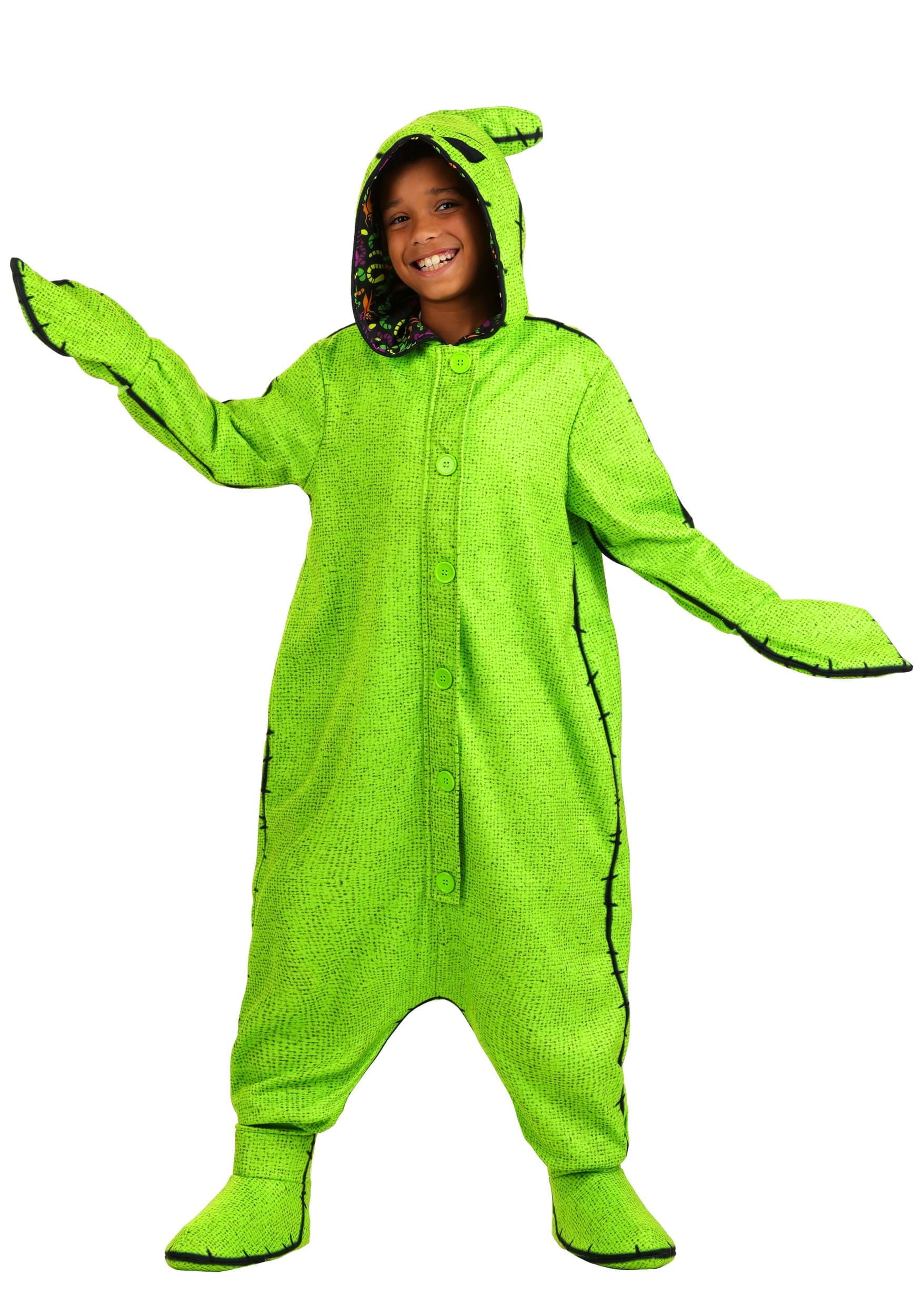 Kid's Disney Oogie Boogie Onesie Costume - Walmart.com