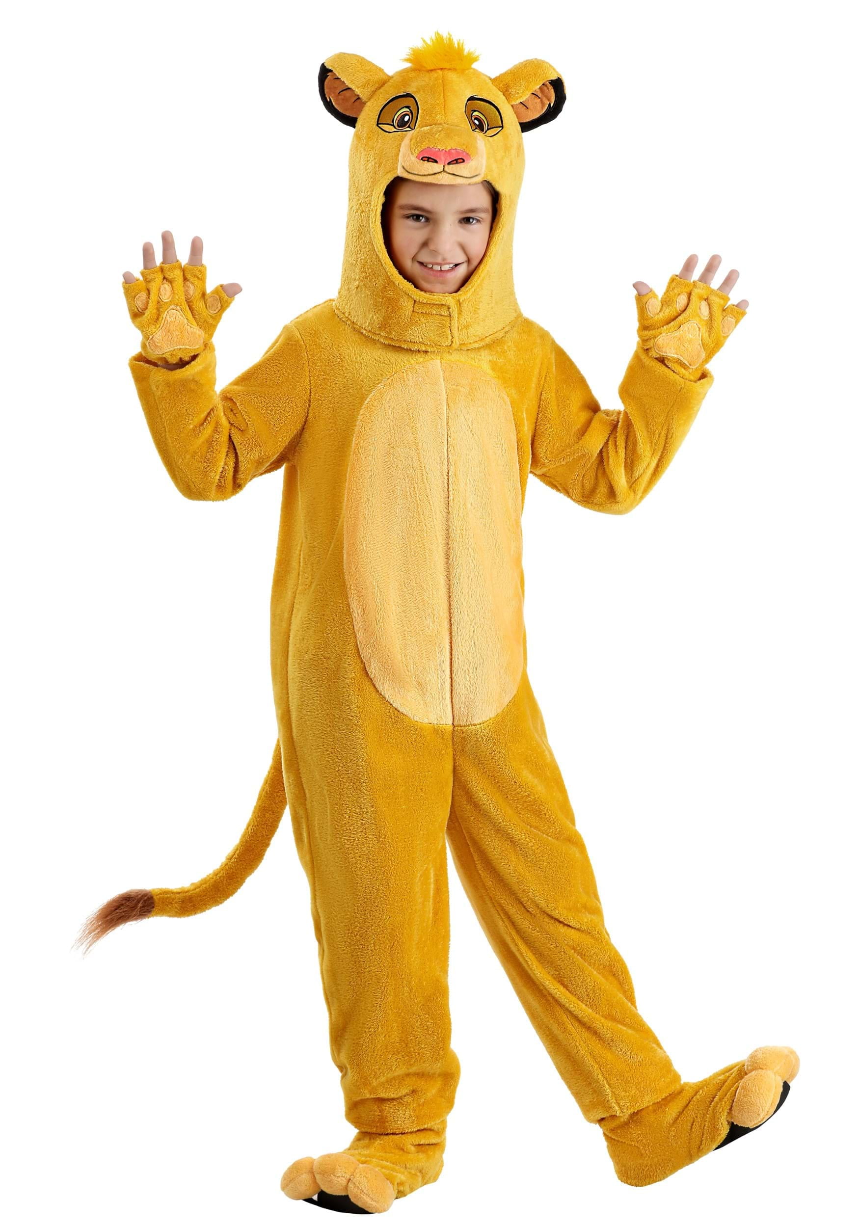 Kid's Disney The Lion King Simba Costume - Walmart.com