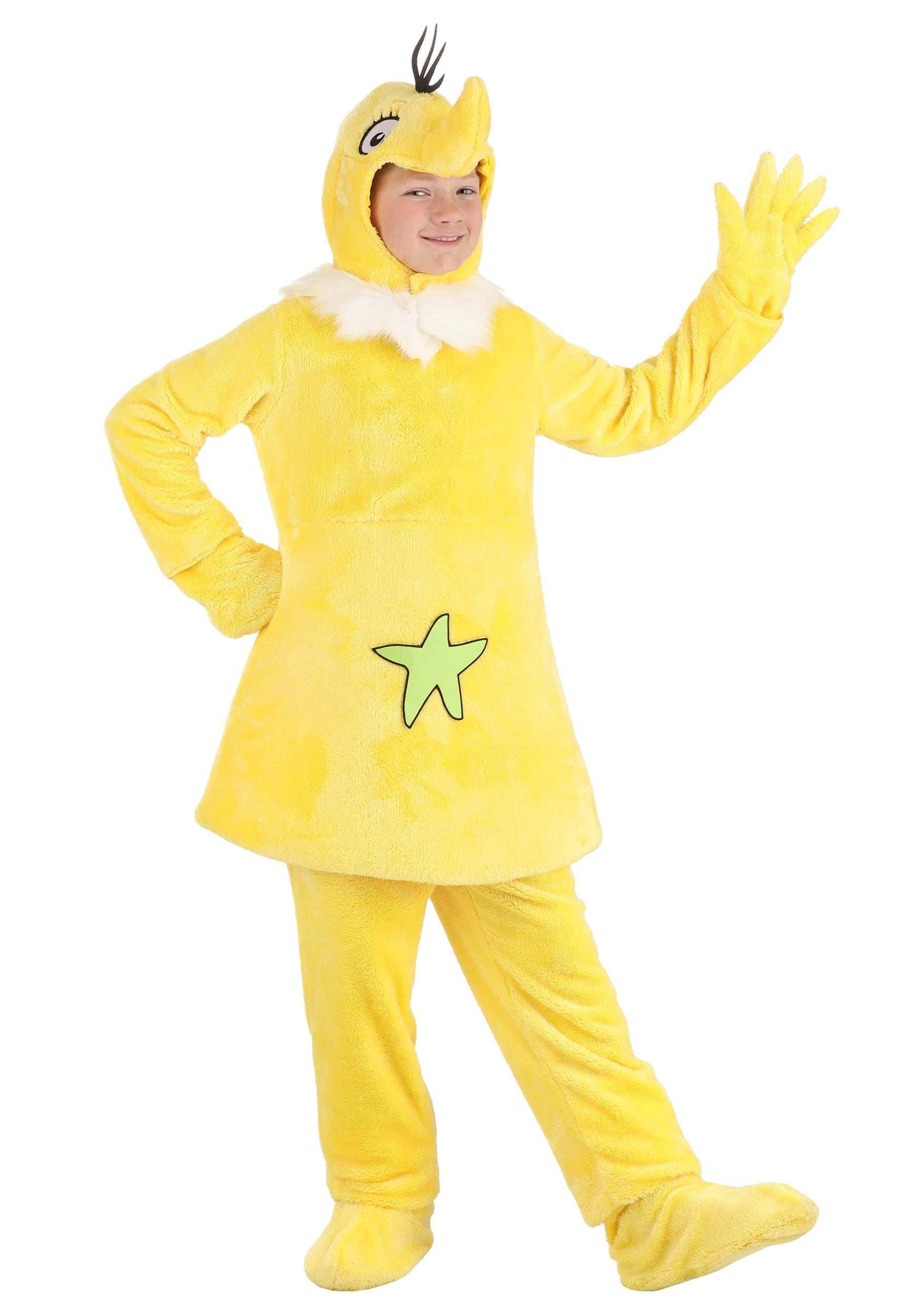 Kid's Dr. Seuss Star Bellied Sneetch Costume - Walmart.com