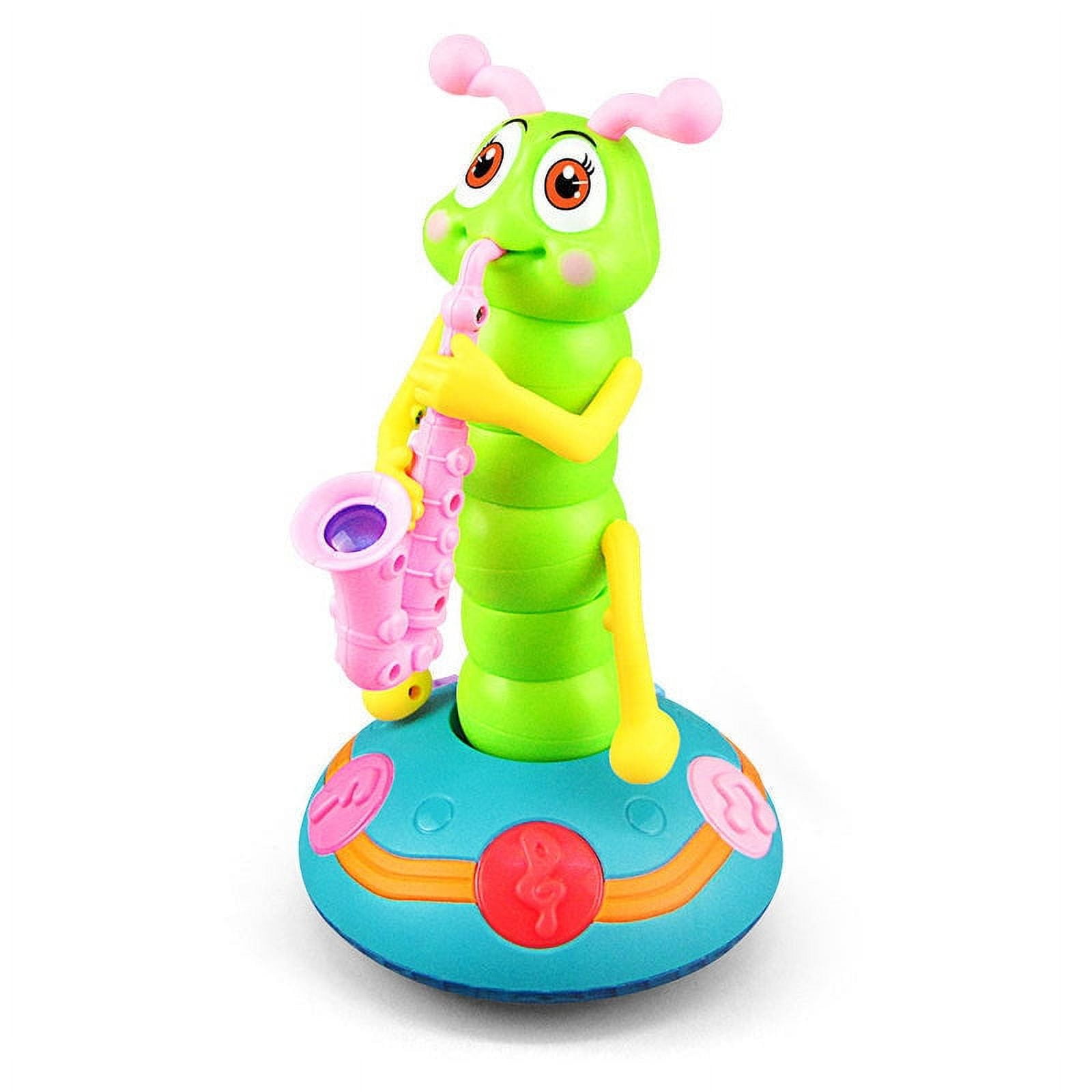 Kid's Electric Caterpillar Saxophone Toys, Dancing Saxophone ...