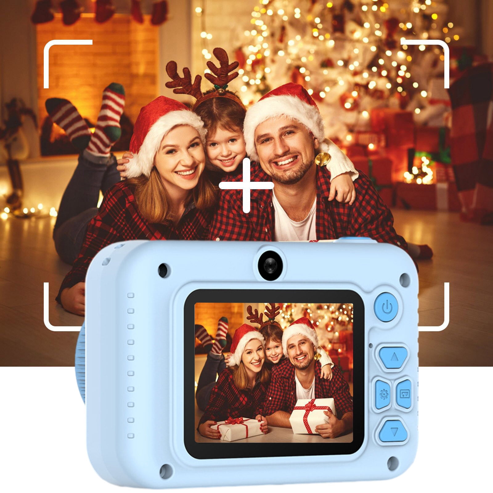 Kid's HD Digital Camera, 20MP Dual Cameras, 2.0-Inch Display, Card-Free ...