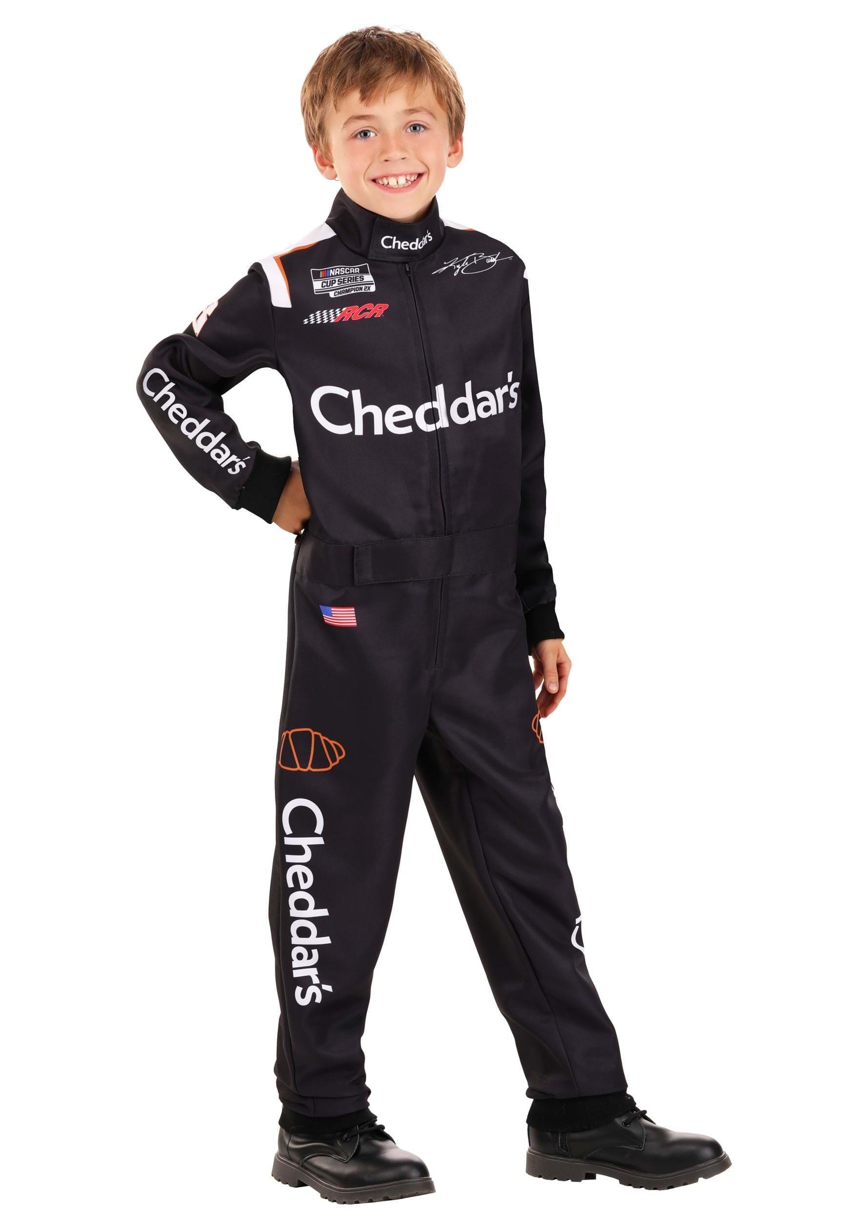 Kid's Kyle Busch Cheddars Uniform NASCAR Costume - Walmart.com