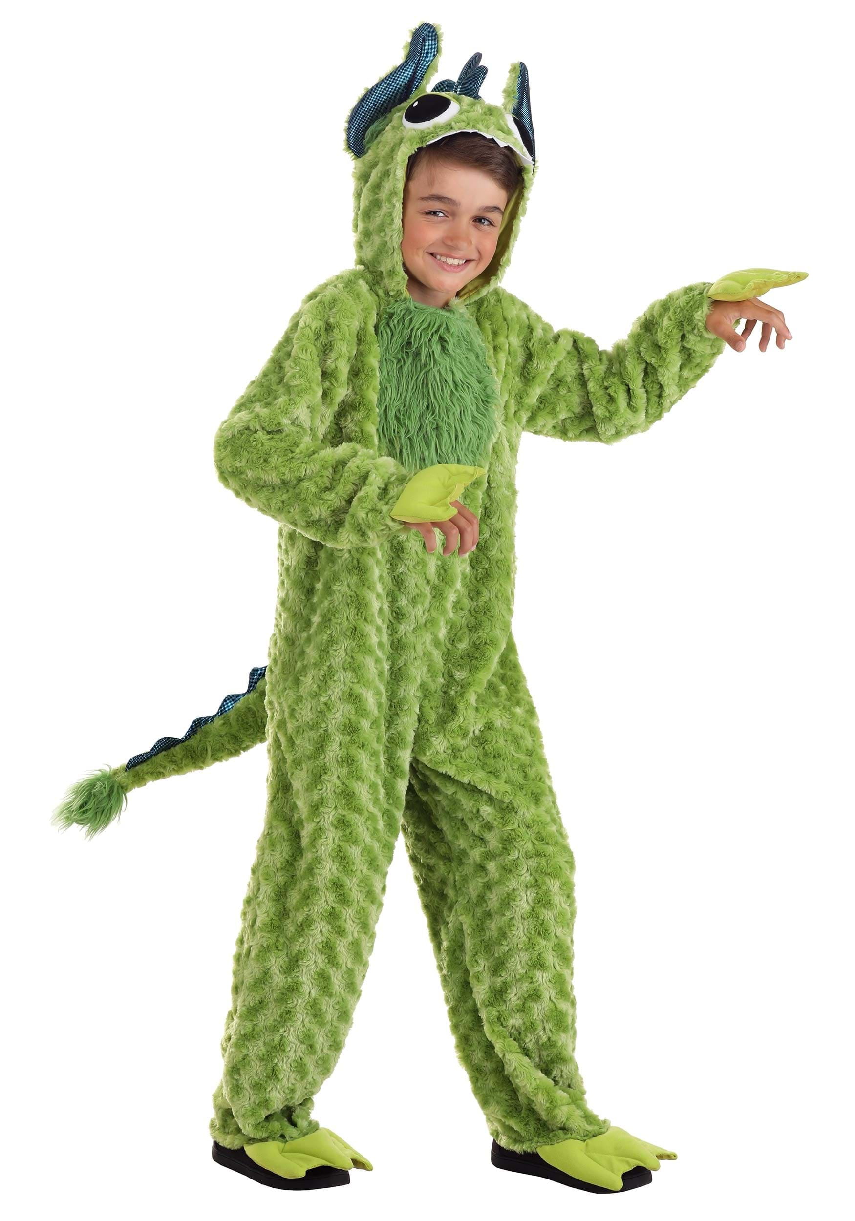 Kid's Little Green Monster Costume - Walmart.com