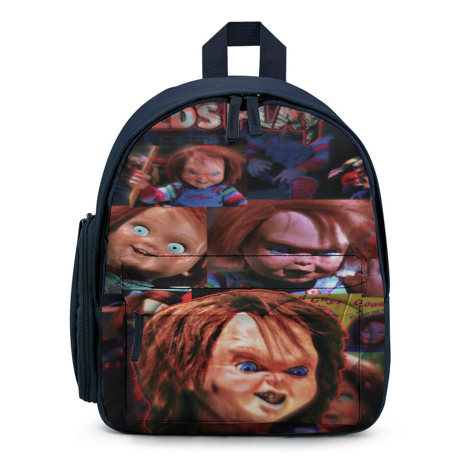 Small Backpack 12 inch Bride of Chucky Backpack with Front Pocket ...