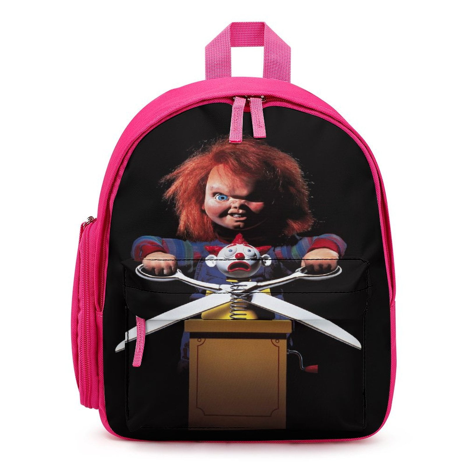 Small Backpack 12 inch Bride of Chucky Backpack with Front Pocket ...