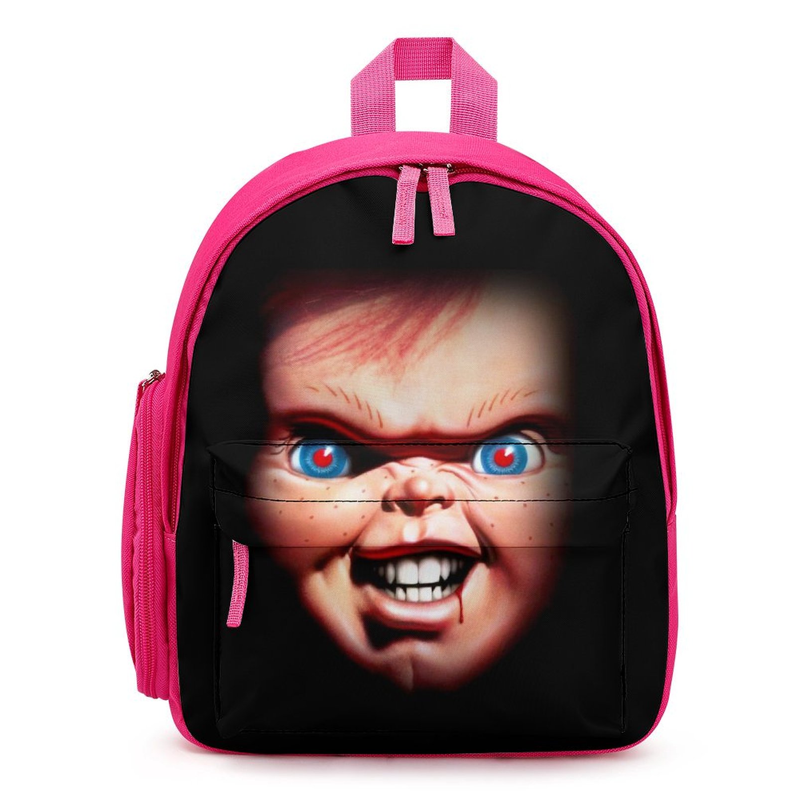 Small Backpack 12 inch Bride of Chucky Backpack with Front Pocket ...
