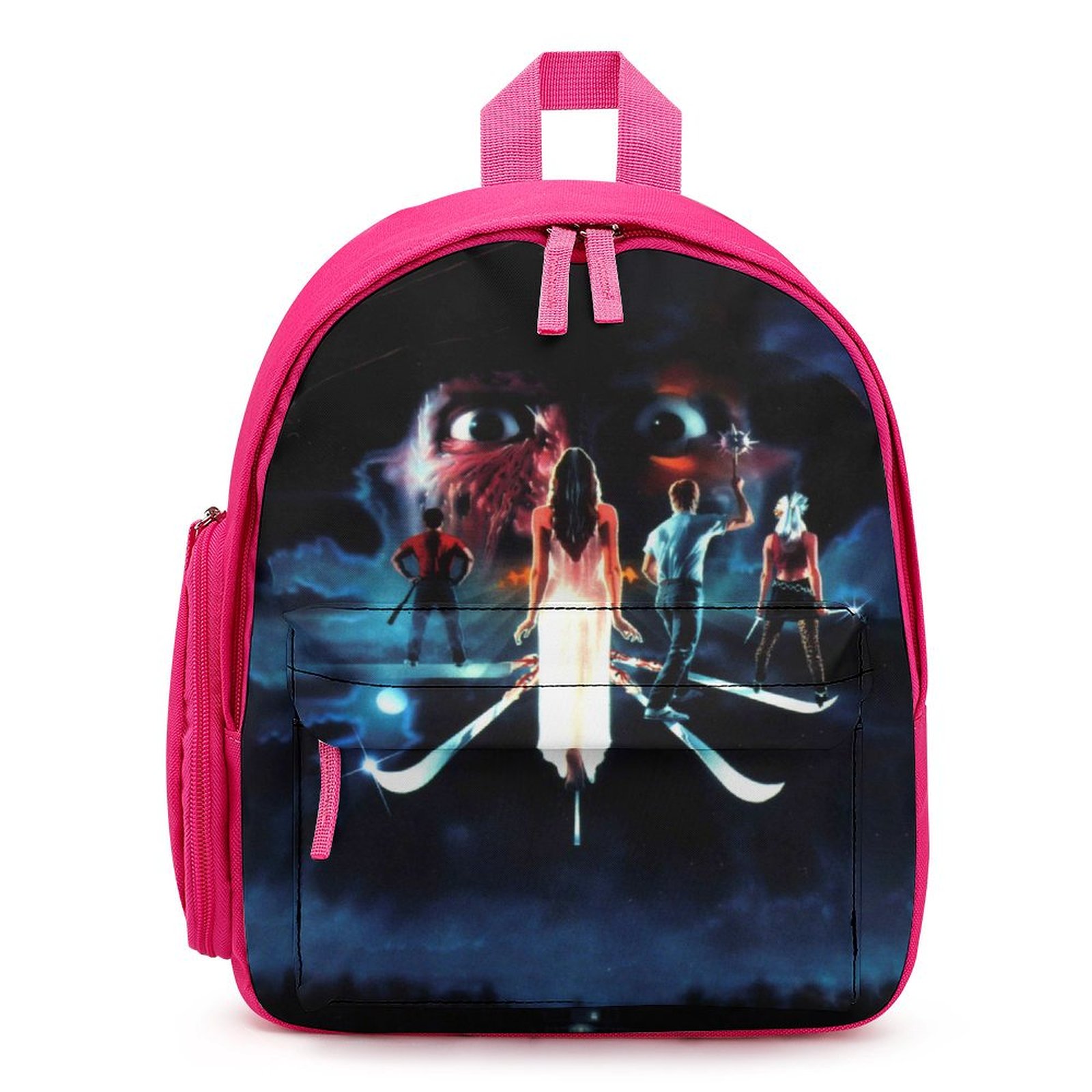 Small Backpack 12 inch Horror Movie FreddBackpack with Front Pocket ...