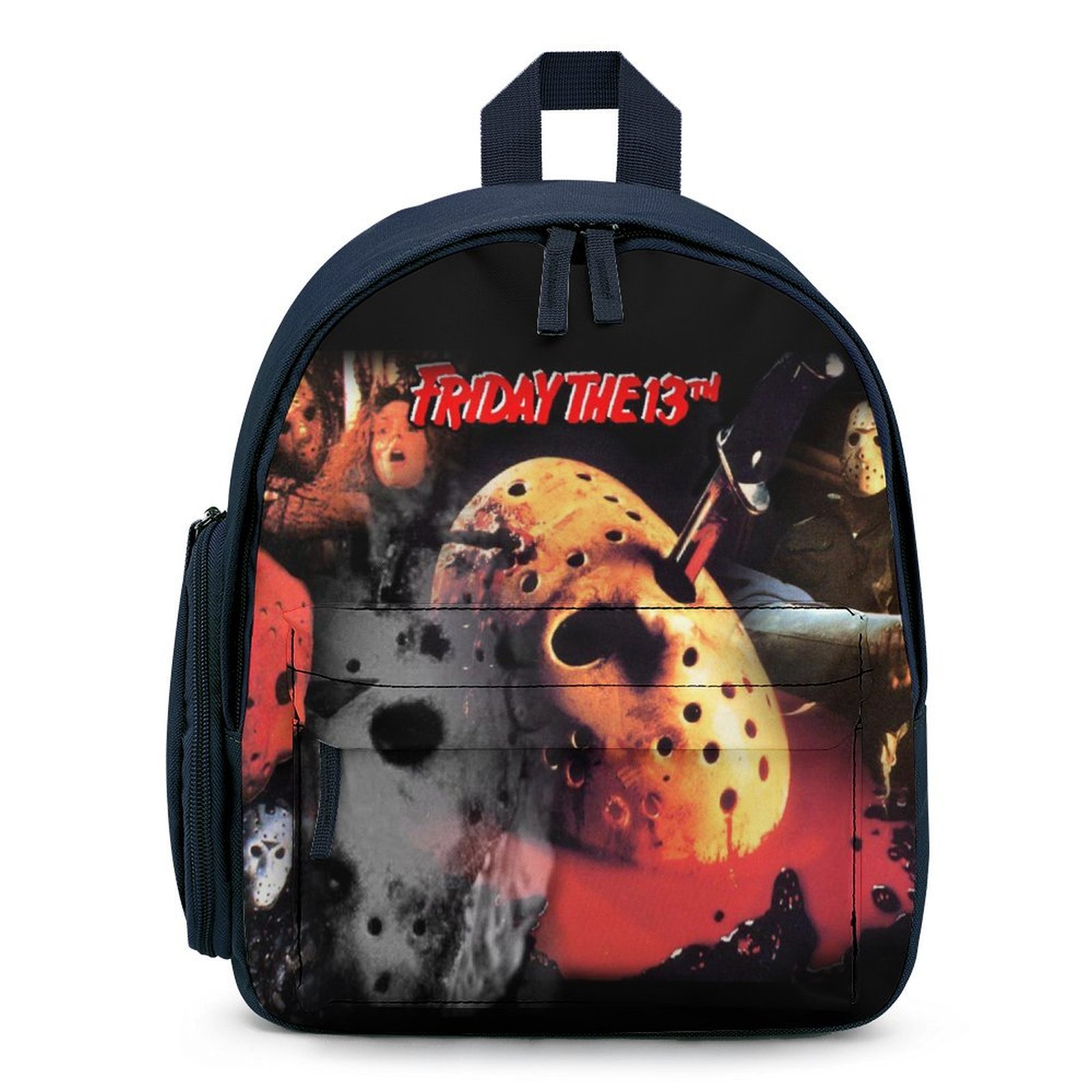 Kid's Mini Backpack 12 inch Horror Movie Friday The 13th Backpack ...