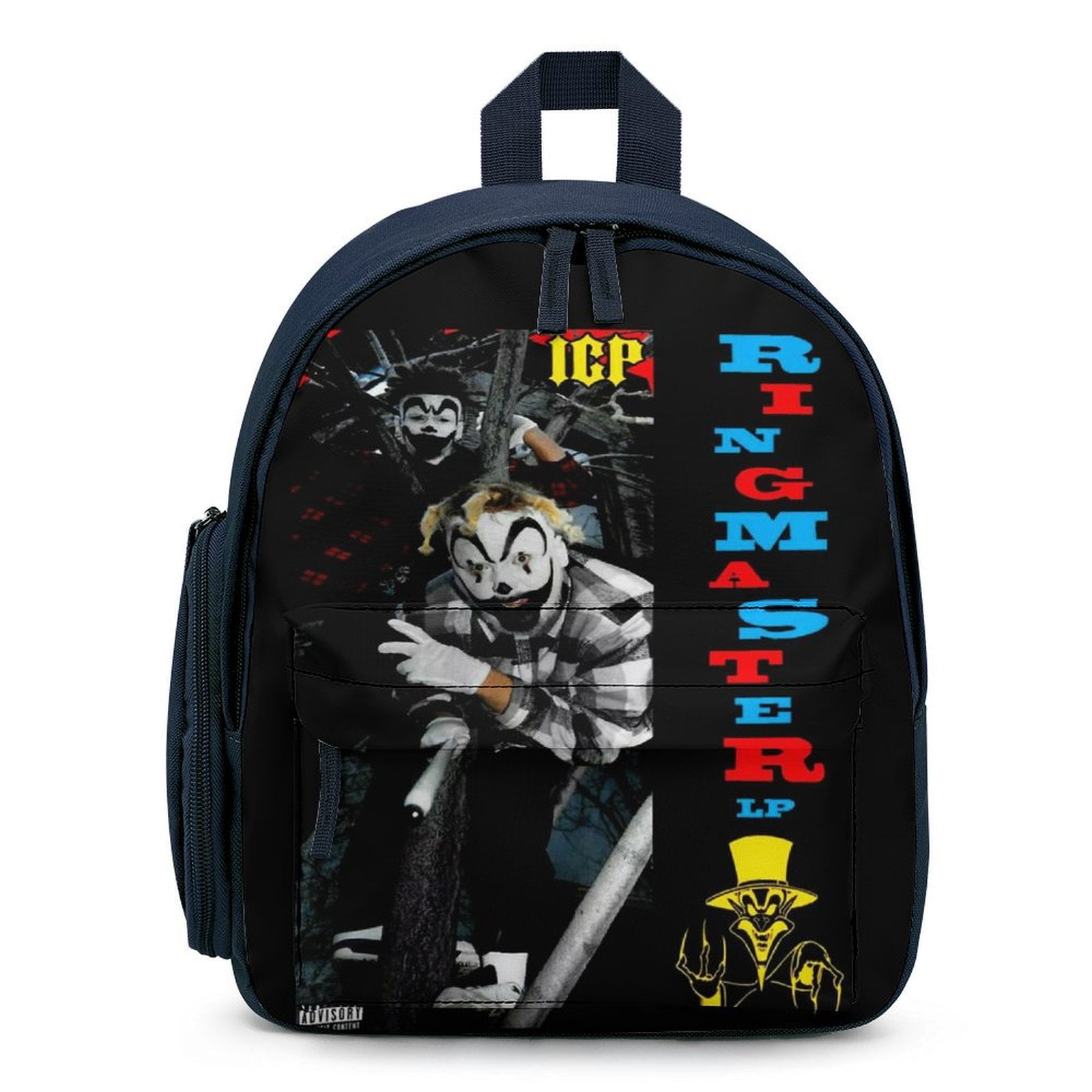 Small Backpack 12 inch Insane Clown Backpack with Front Pocket Durable ...