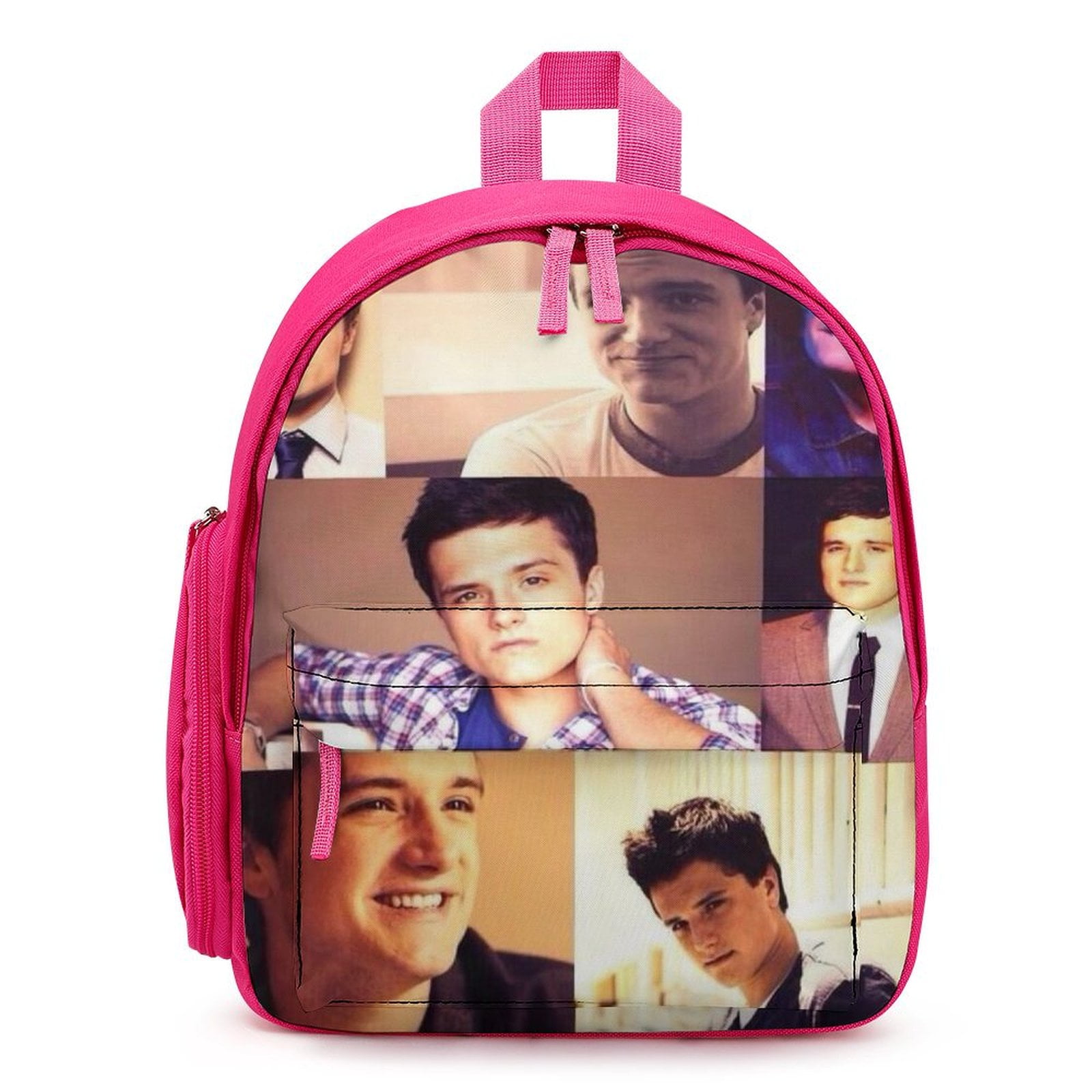 Small Backpack 12 inch Josh Hutcherson Backpack with Front Pocket ...