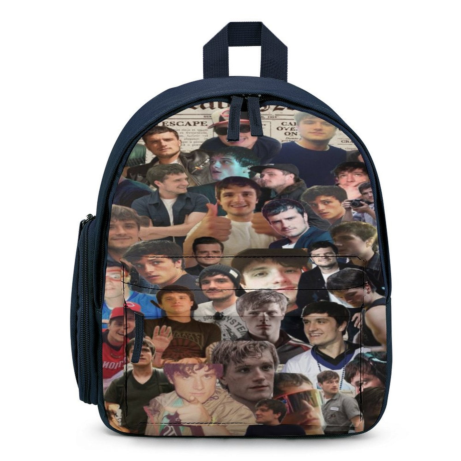 Small Backpack 12 inch Josh Hutcherson Backpack with Front Pocket ...