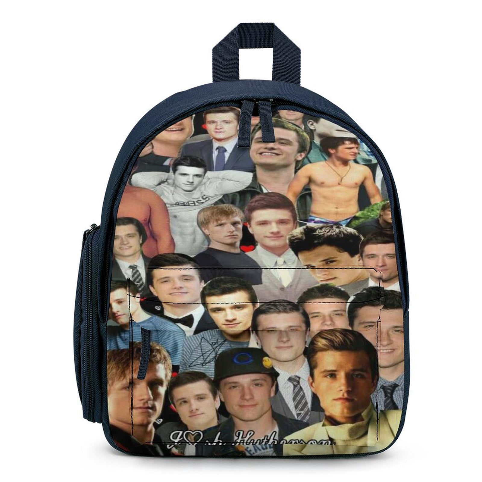 Small Backpack 12 inch Josh Hutcherson Backpack with Front Pocket ...