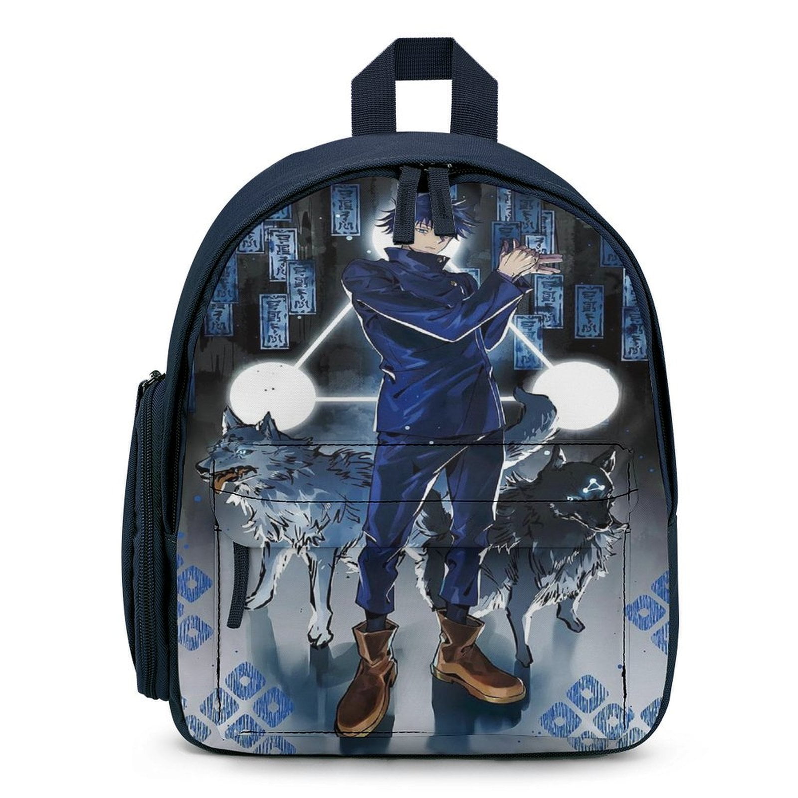 Small Backpack 12 inch Jujutsu Kaisen Backpack with Front Pocket ...