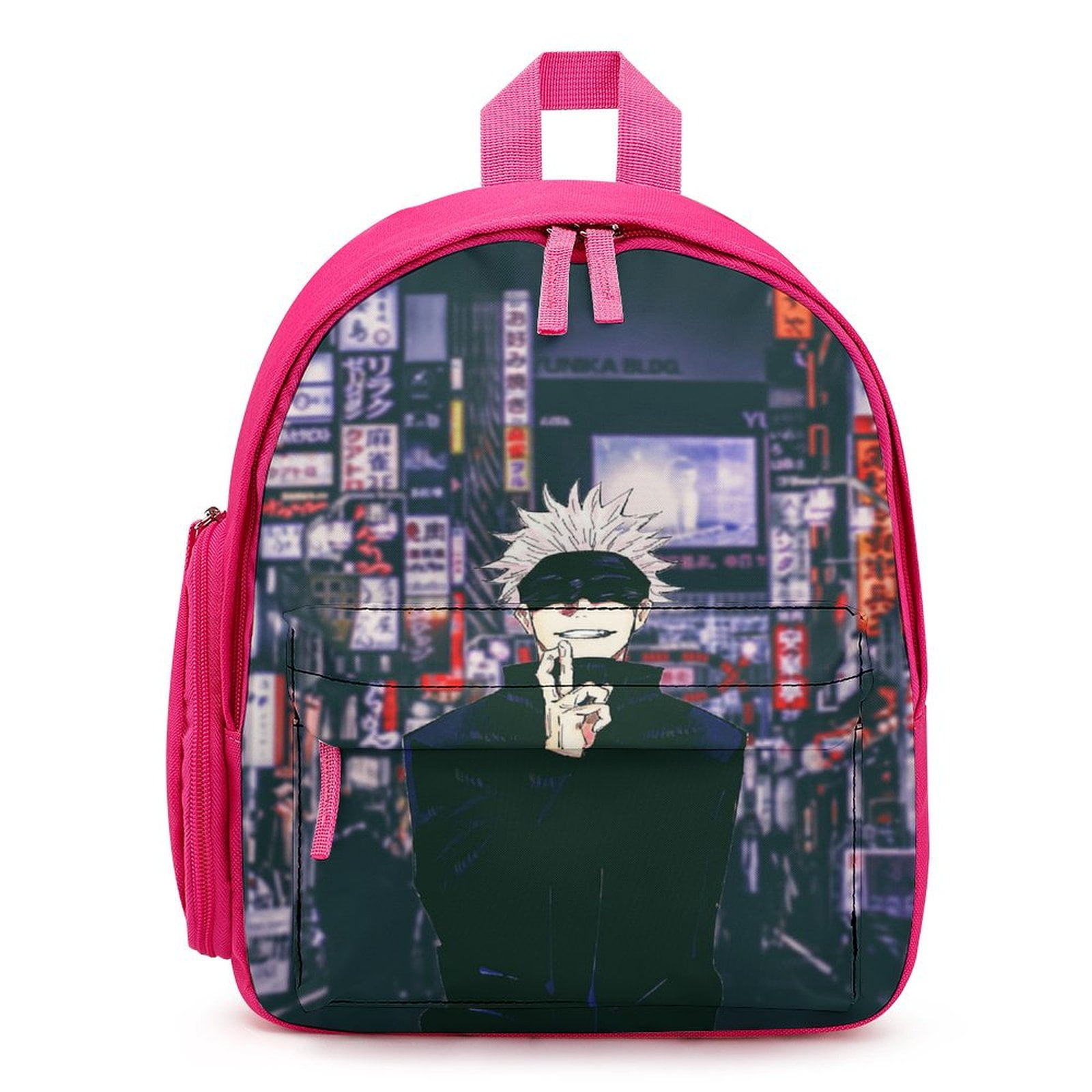Small Backpack 12 inch Jujutsu Kaisen Backpack with Front Pocket ...