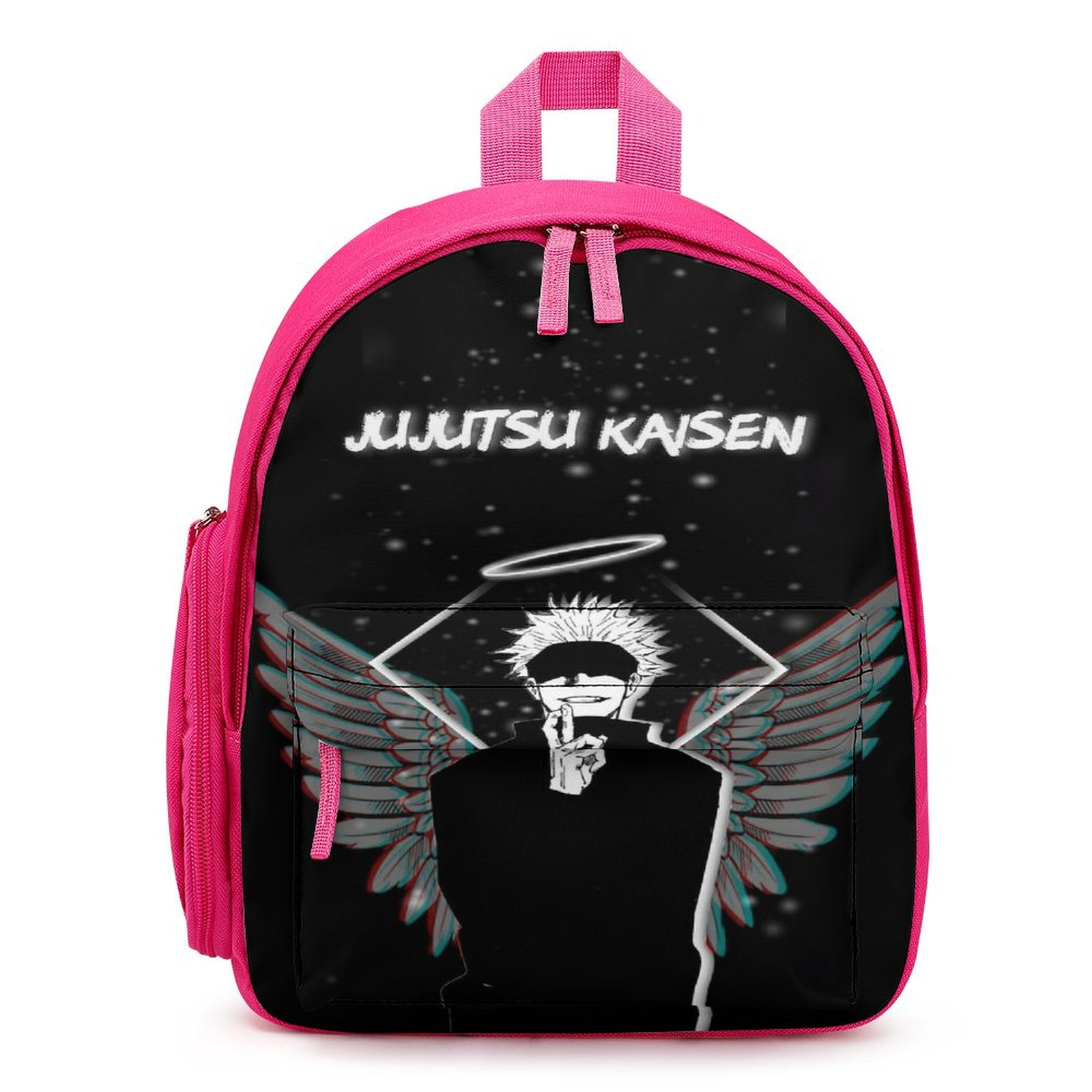 Small Backpack 12 inch Jujutsu Kaisen Gojo Backpack with Front Pocket ...