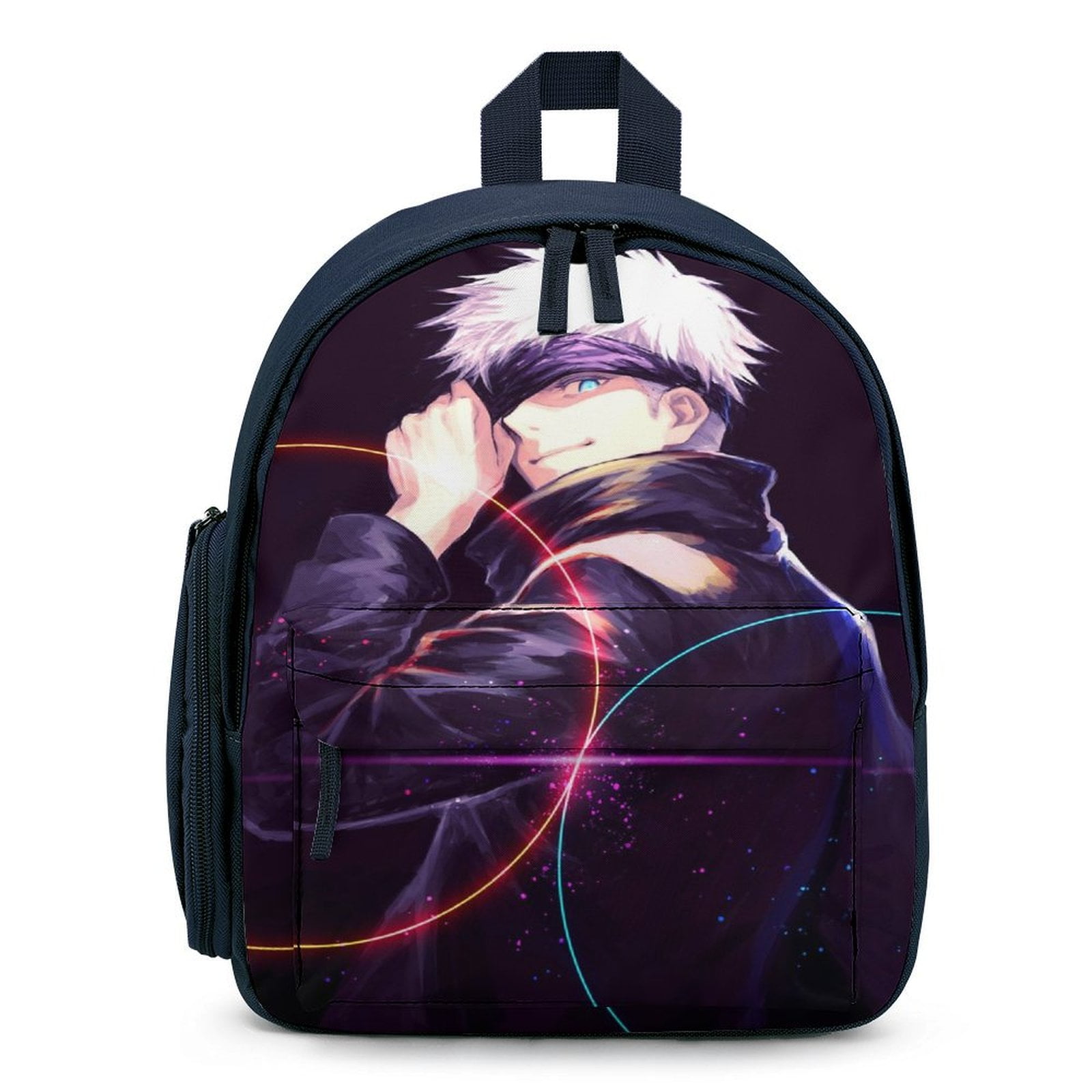 Small Backpack 12 inch Jujutsu Kaisen Gojo Backpack with Front Pocket ...