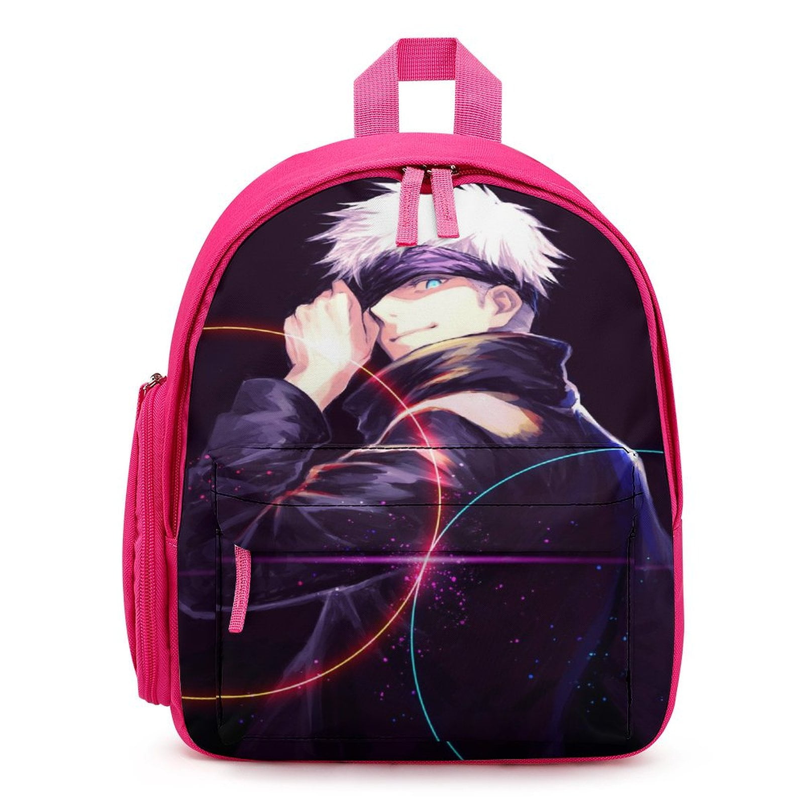Small Backpack 12 inch Jujutsu Kaisen Gojo Backpack with Front Pocket ...