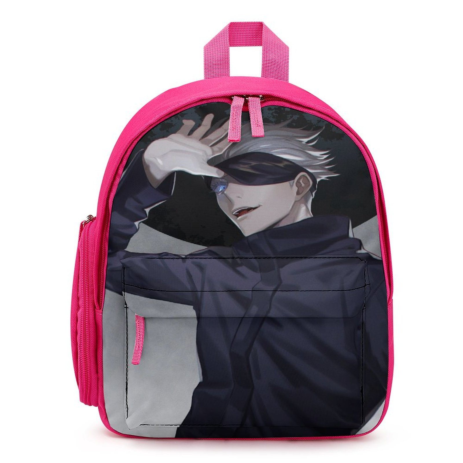 Small Backpack 12 inch Jujutsu Kaisen Gojo Backpack with Front Pocket ...