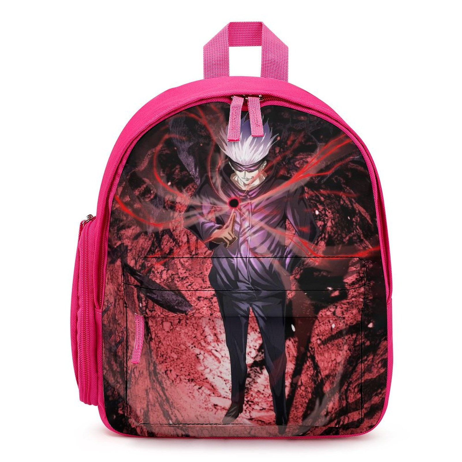 Small Backpack 12 inch Jujutsu Kaisen Gojo Backpack with Front Pocket ...