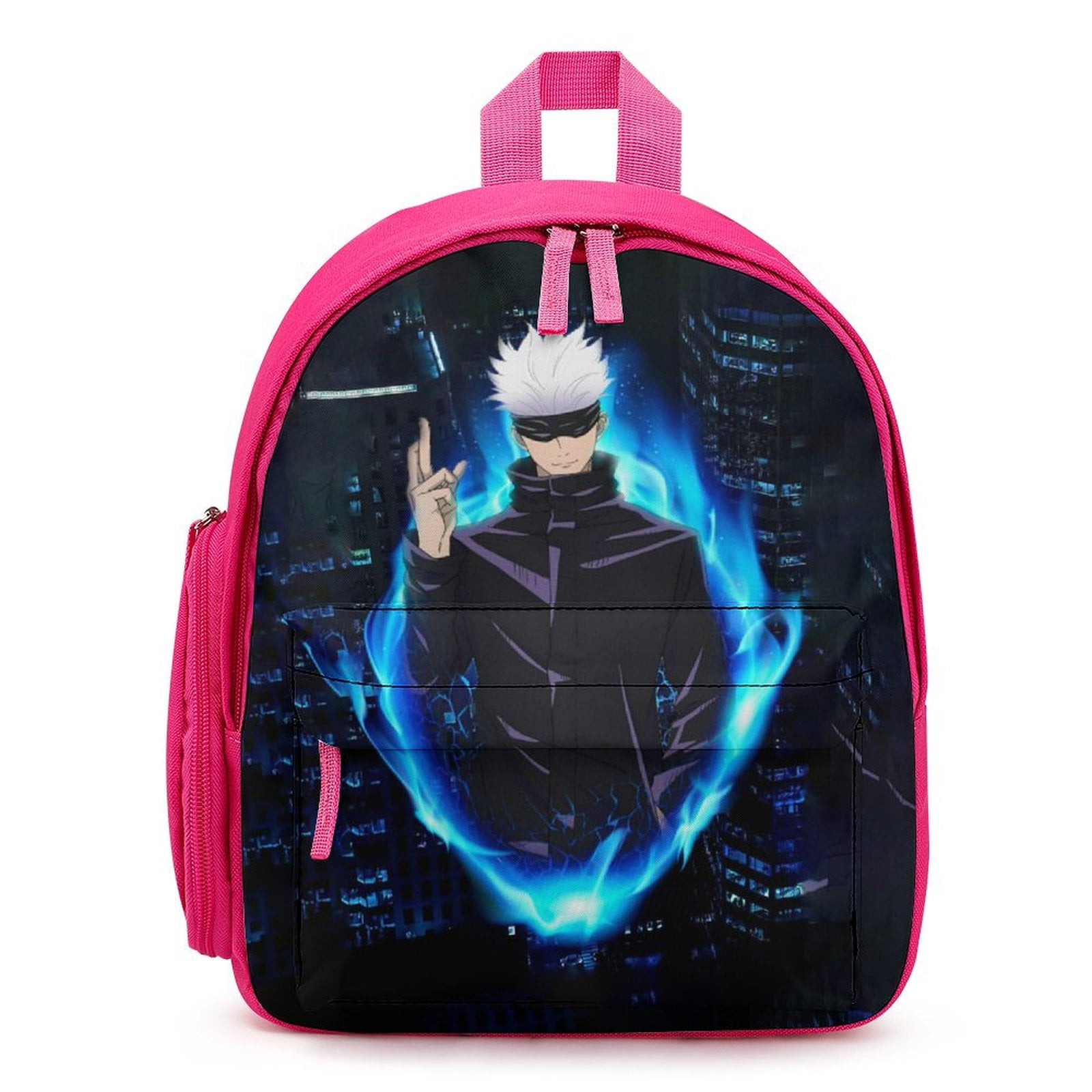 Small Backpack 12 inch Jujutsu Kaisen Gojo Backpack with Front Pocket ...