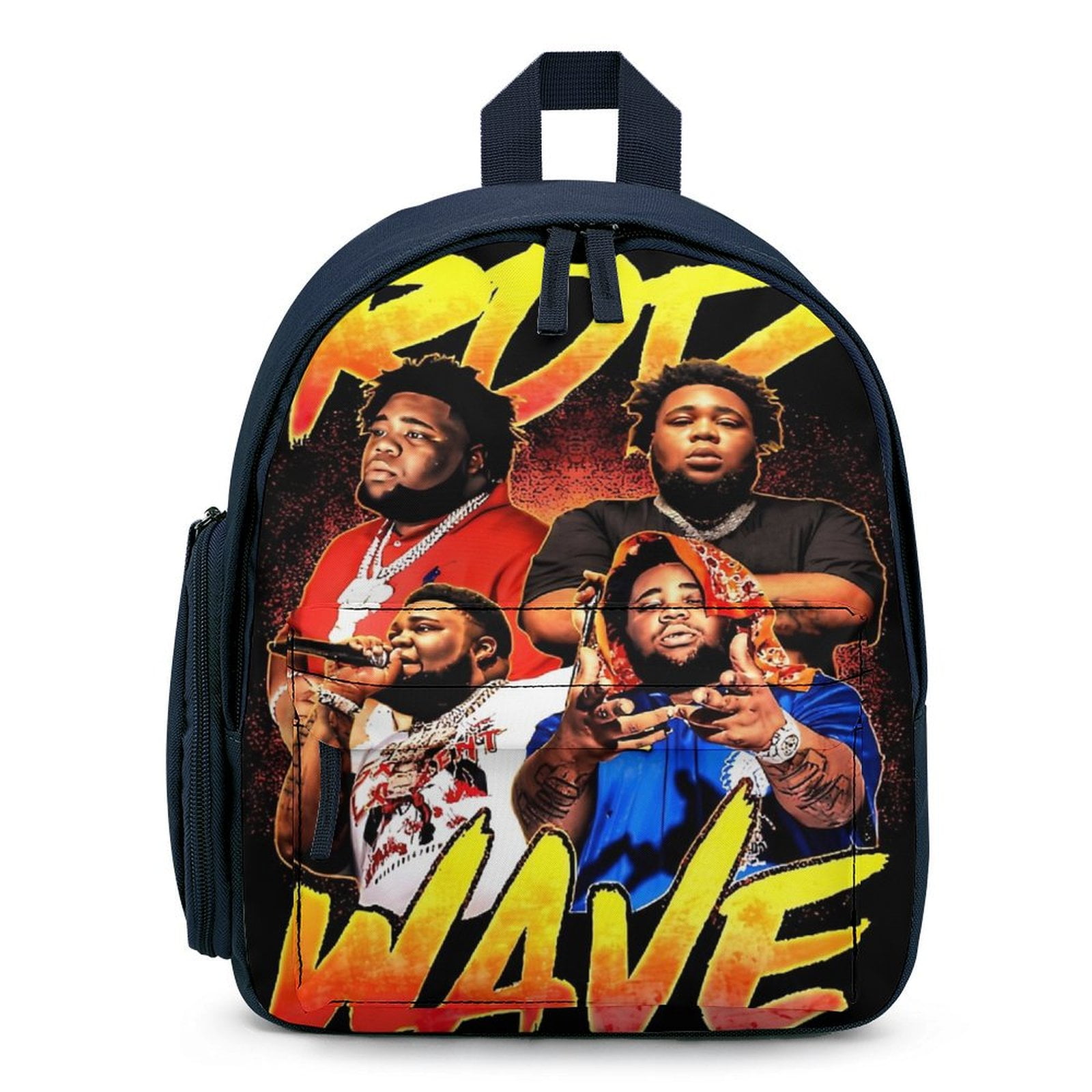 Small Backpack 12 inch Rod Wave Backpack with Front Pocket Durable ...