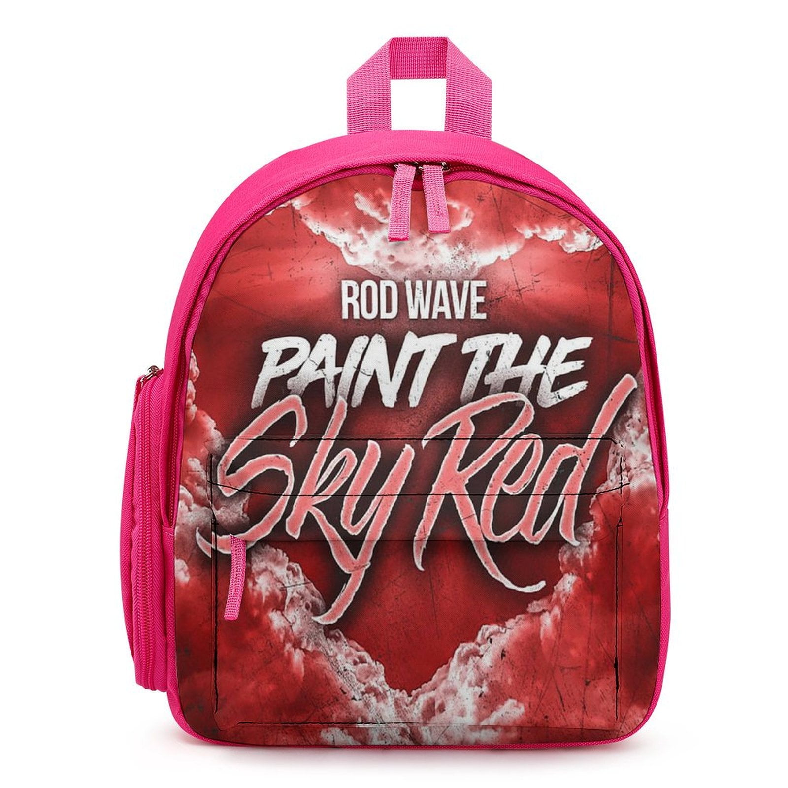 Small Backpack 12 inch Rod Wave Backpack with Front Pocket Durable ...