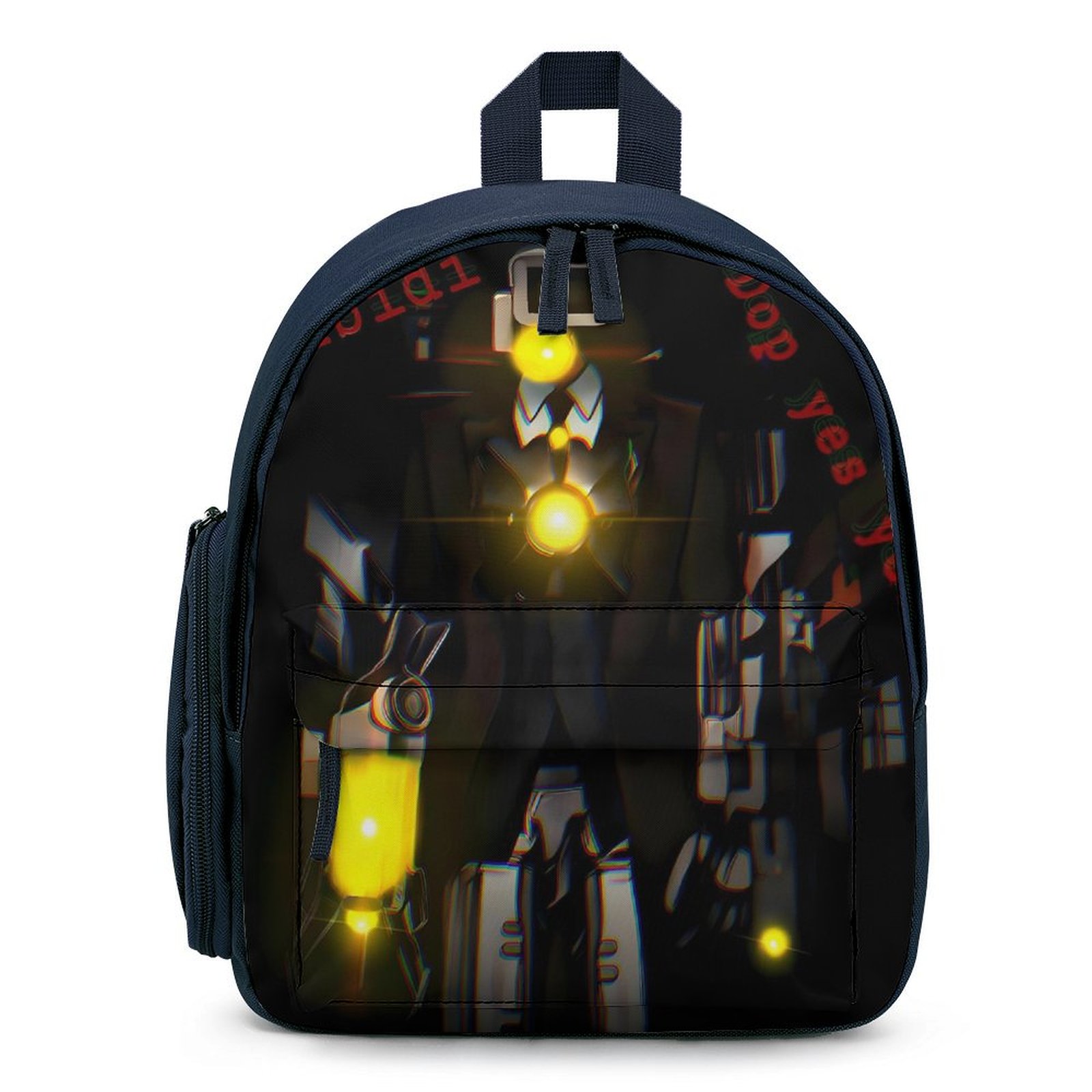 Small Backpack 12 inch Skibidi Toilet Backpack with Front Pocket ...