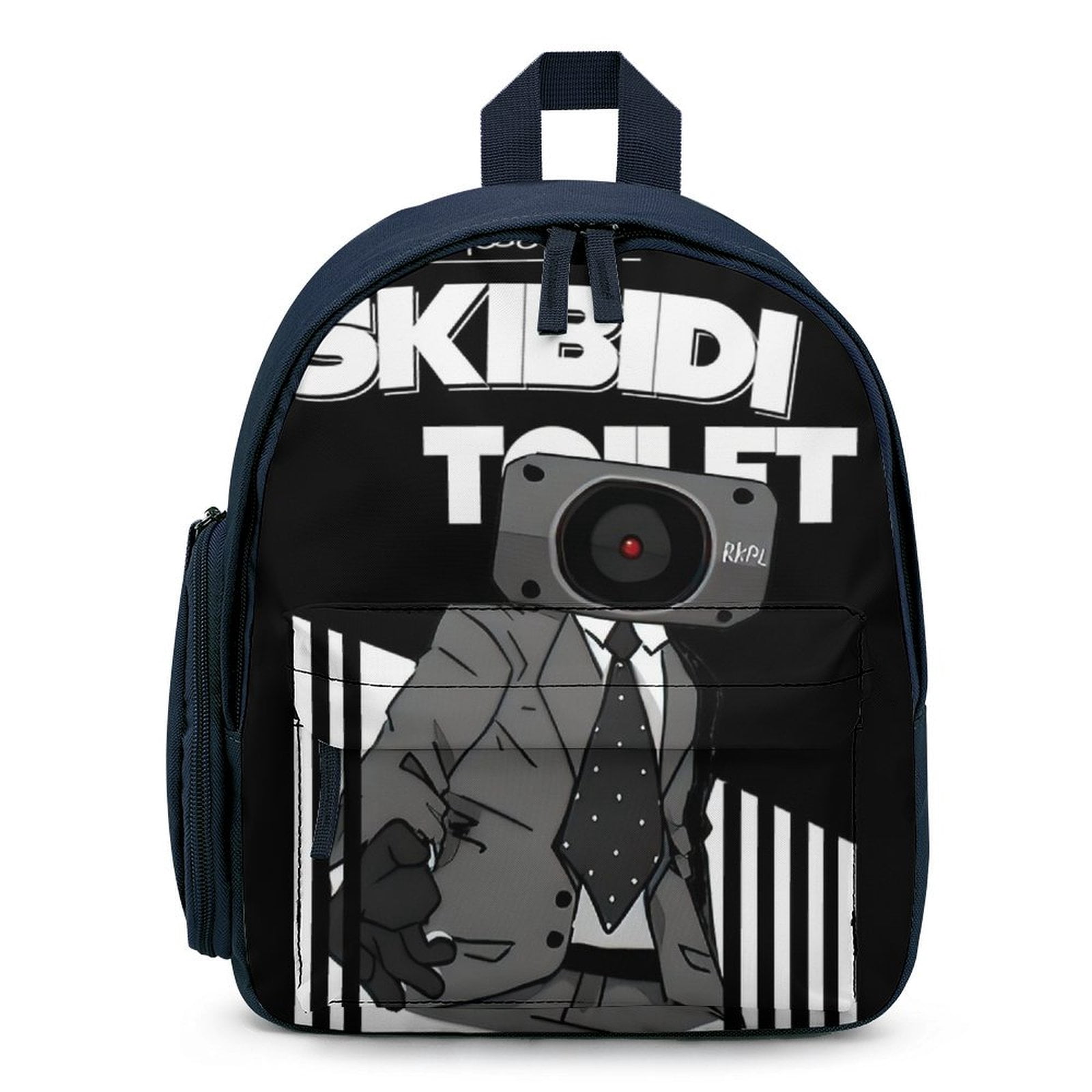 Small Backpack 12 inch Skibidi Toilet Backpack with Front Pocket ...