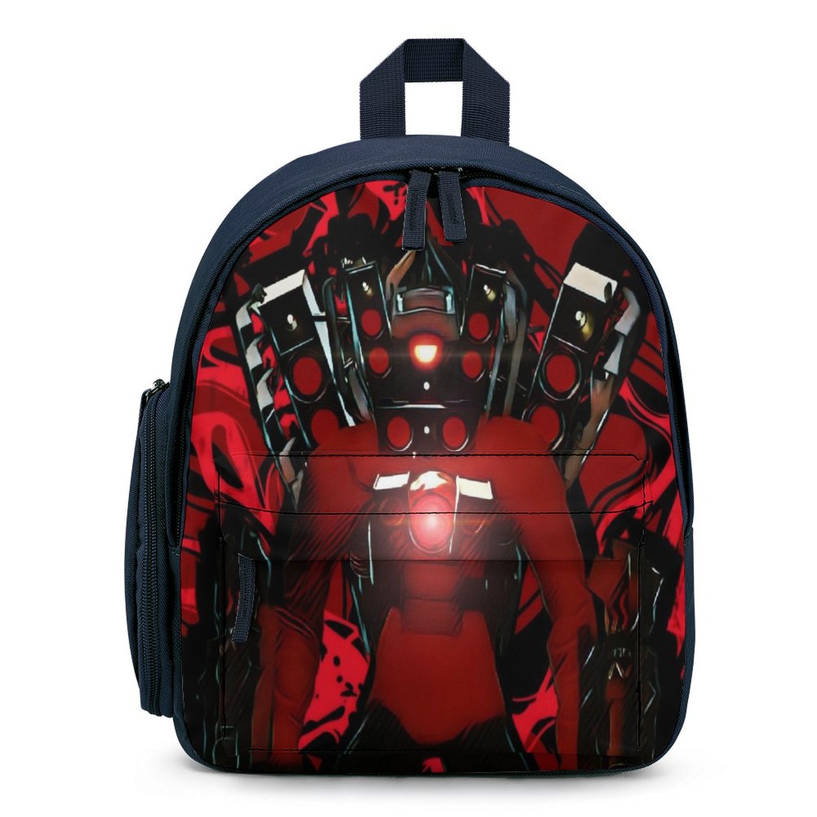 Small Backpack 12 inch Skibidi Toilet Backpack with Front Pocket ...