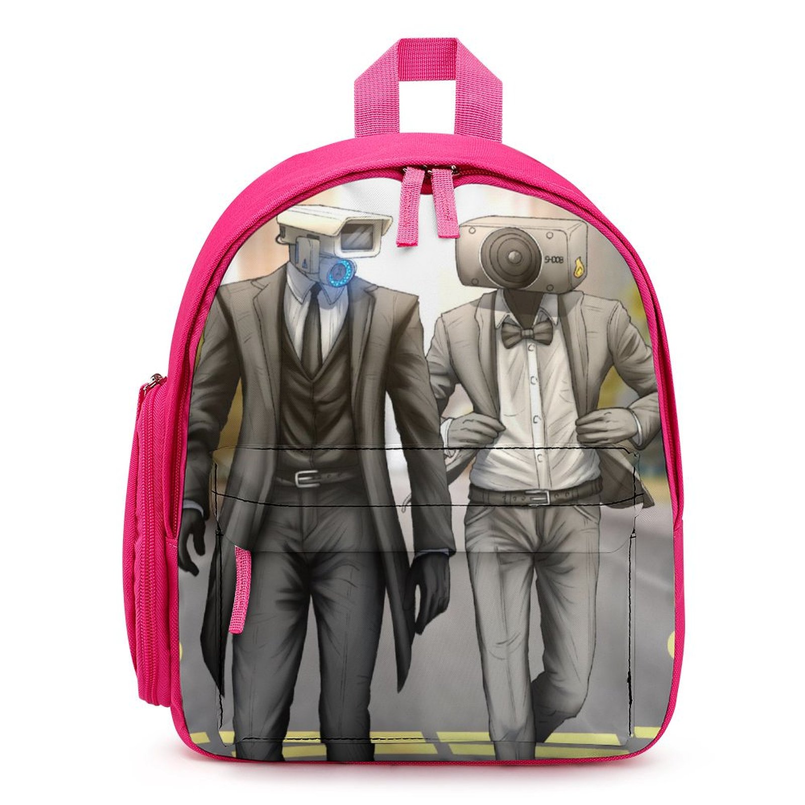 Small Backpack 12 inch Skibidi Toilet Backpack with Front Pocket ...