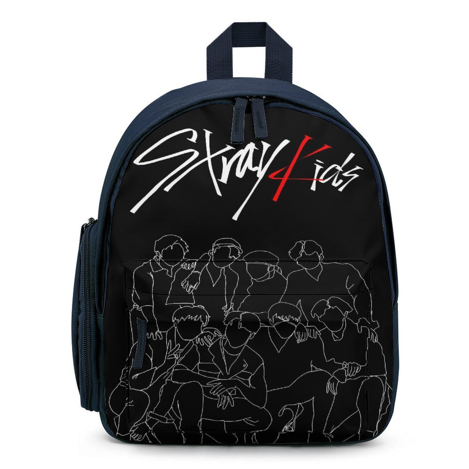 Small Backpack 12 inch Stray Backpack with Front Pocket Durable Bookbag ...