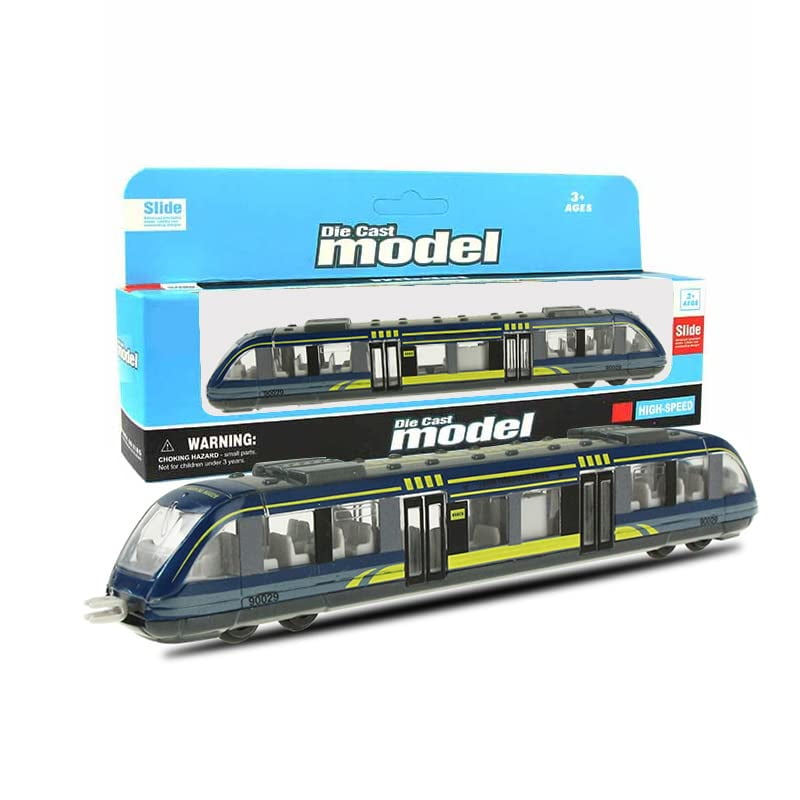 Kid's Mini High-Speed Train Toy,Alloy and ABS Bullet Train Railway High ...