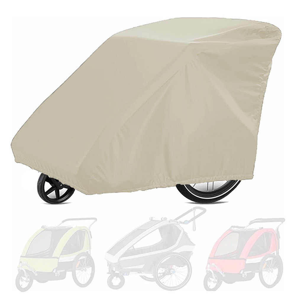 Kid\'s Pet Bike Trailer Cover, Waterproof Bike Trailer Storage Cover ...
