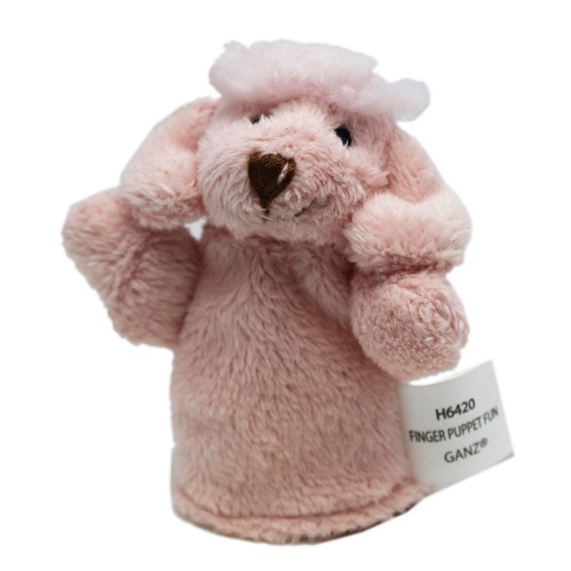 Kid's Plush Animal Finger Puppet: Poodle - By Ganz - Walmart.com